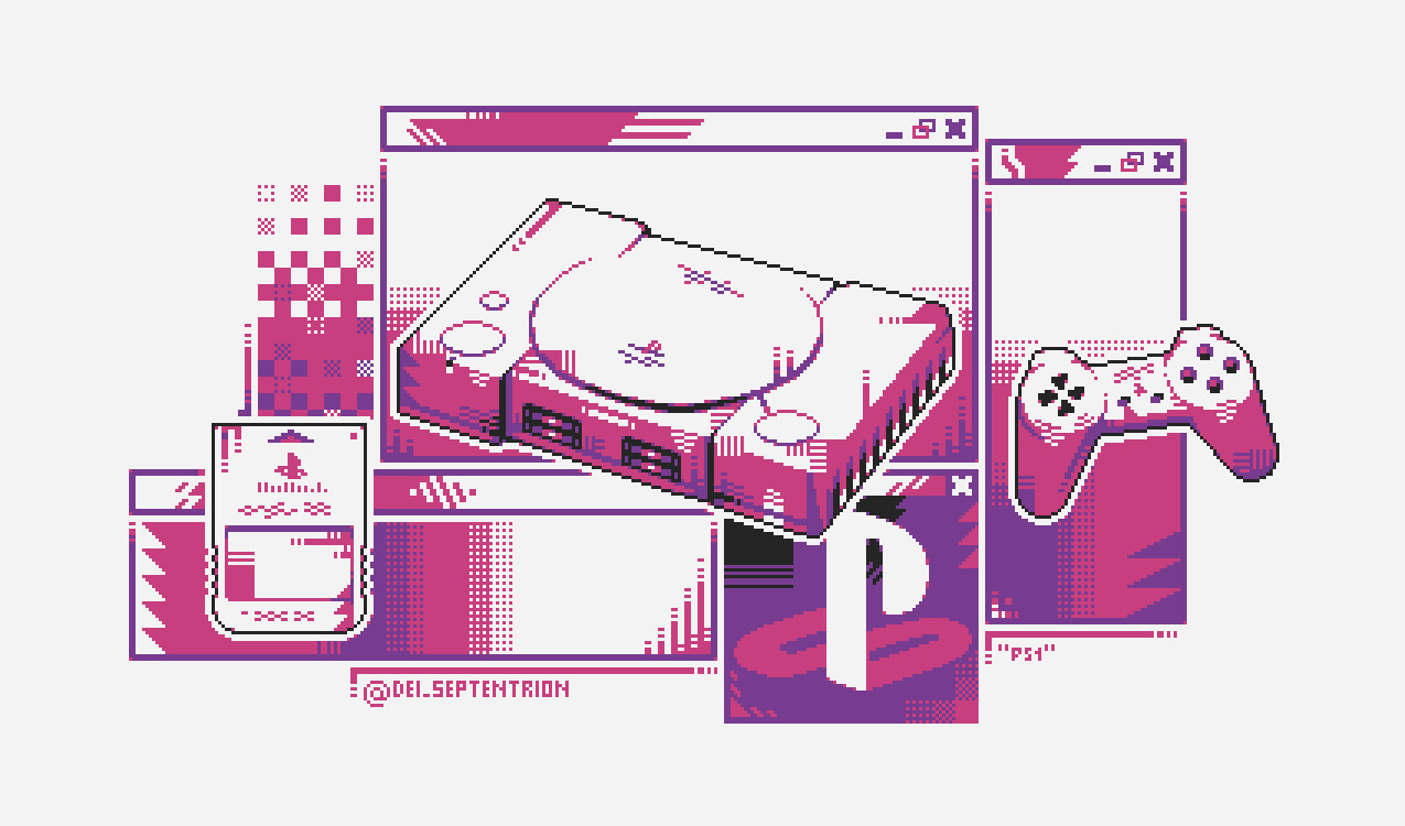 ArtStation - Illustrations (Console Series) - Pixel Art (2022)