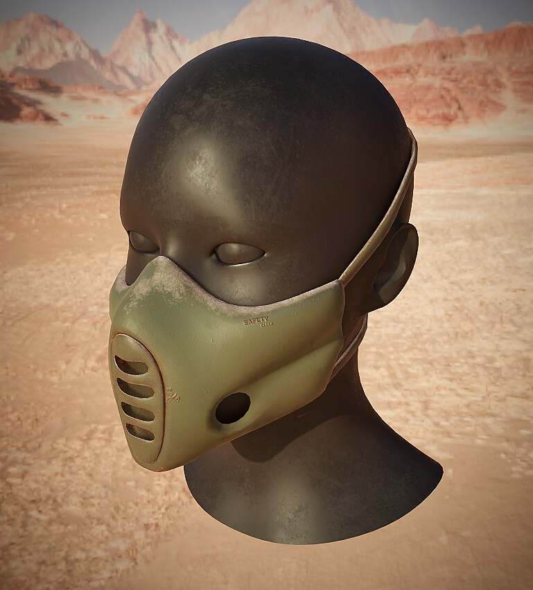 ArtStation - Gas Mask