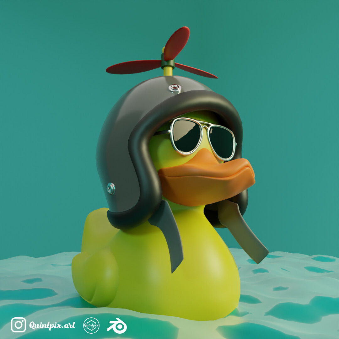 ArtStation - 3D Rubber Duck