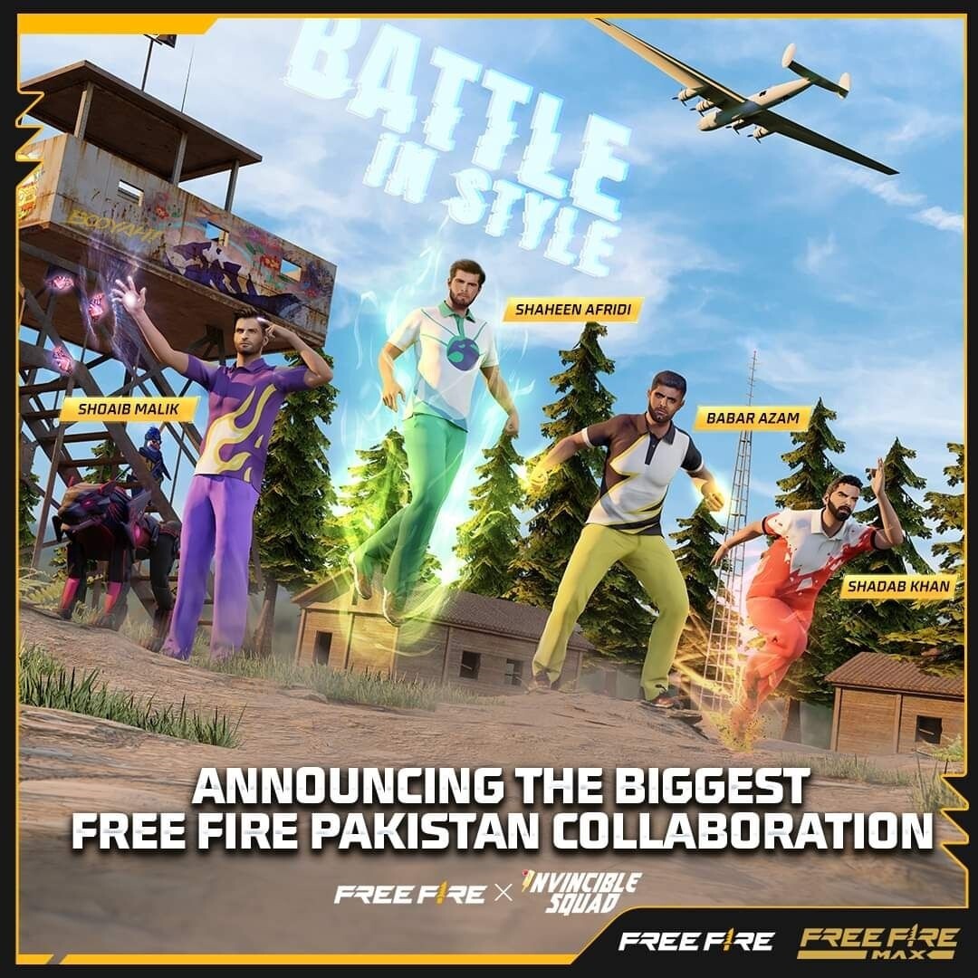 ArtStation - Free Fire X Invincible Squad - Promotional Artwork