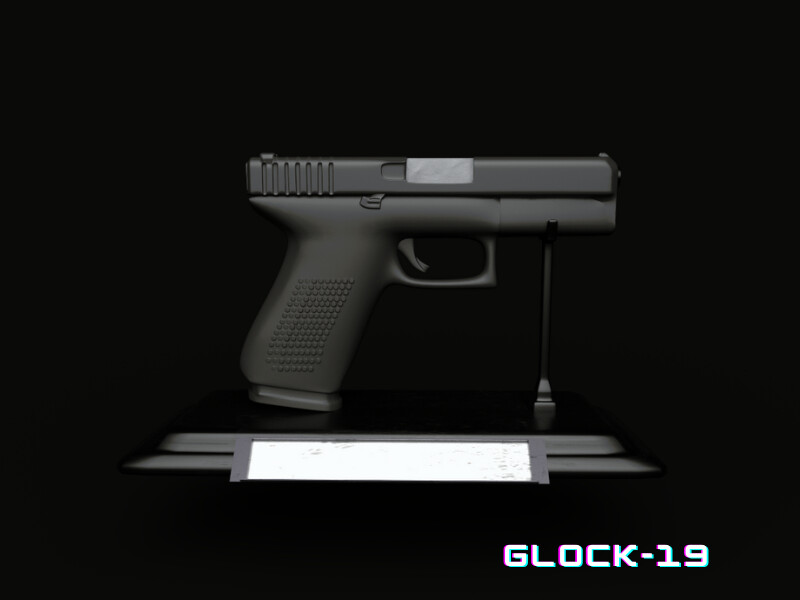 ArtStation - Glock 19