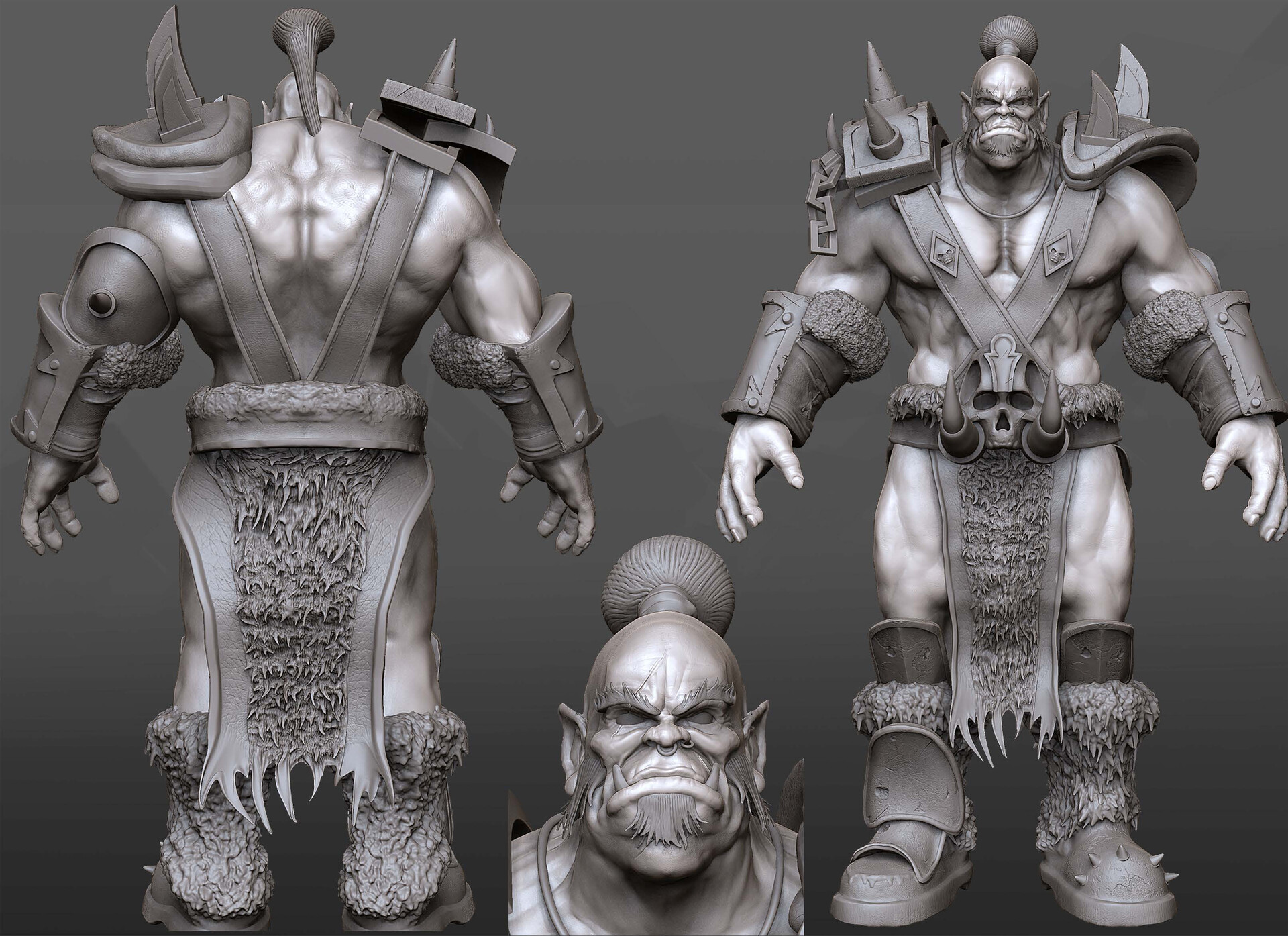 ArtStation - Blizzard Inspired Ork