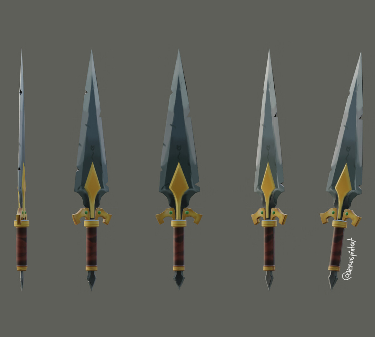 ArtStation - Heart dagger