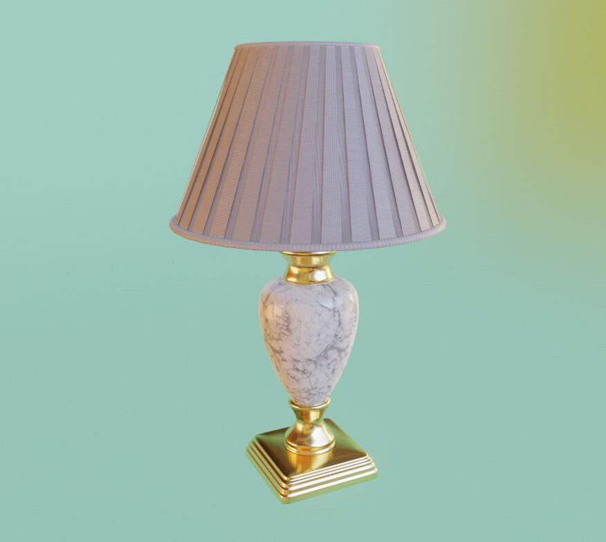ArtStation - Table lamp