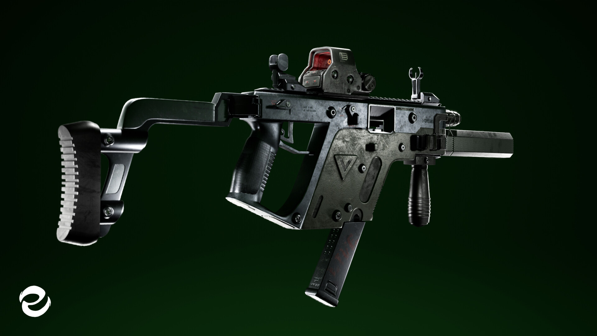 Ethan Armstrong - Kriss Vector + EOTech Holosight (High Poly)