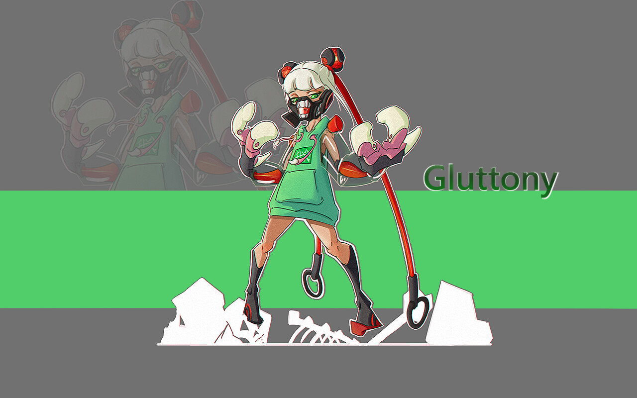 Cheng Manfeng - Seven Deadly sins - Gluttony