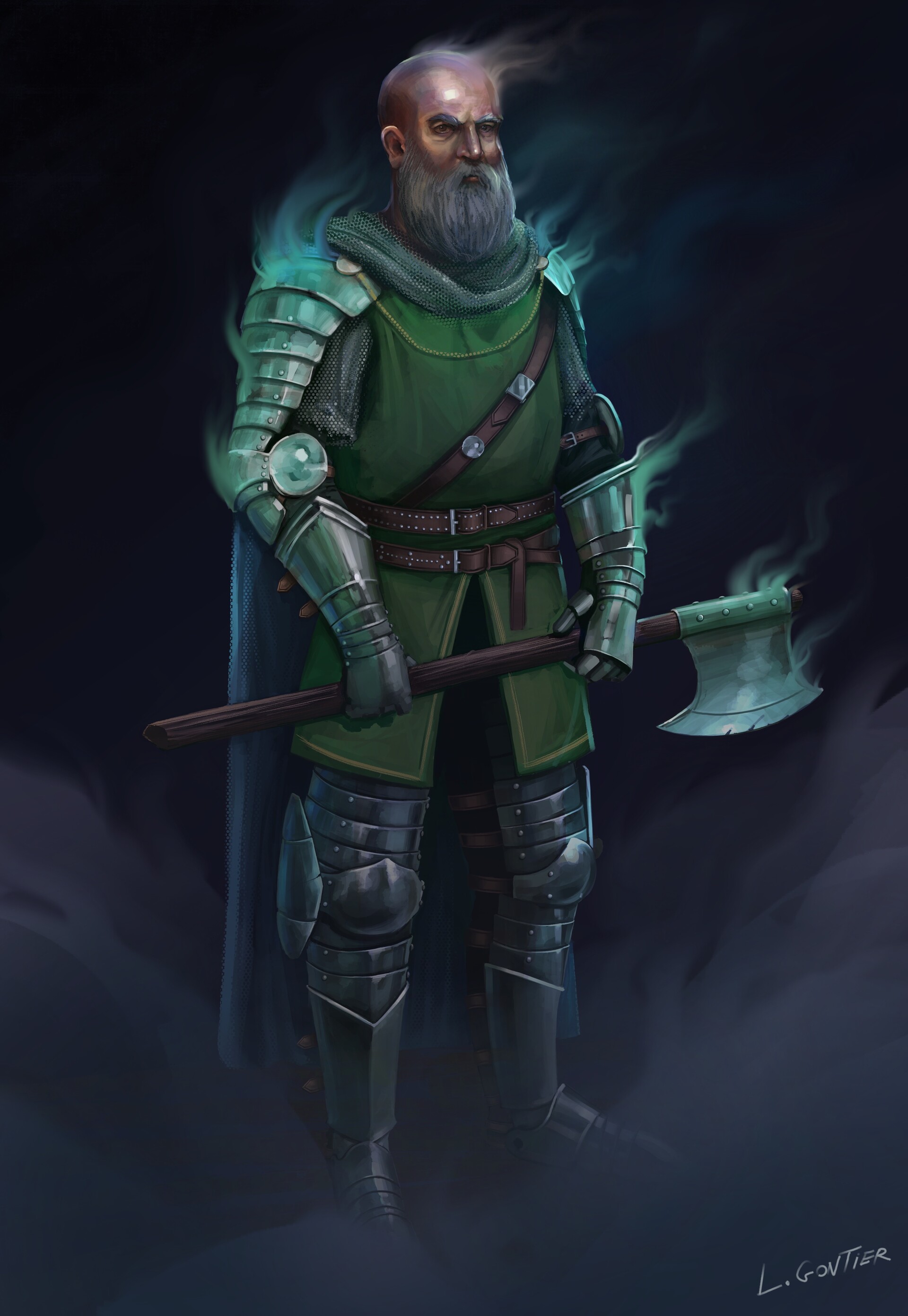 ghost knight artwork