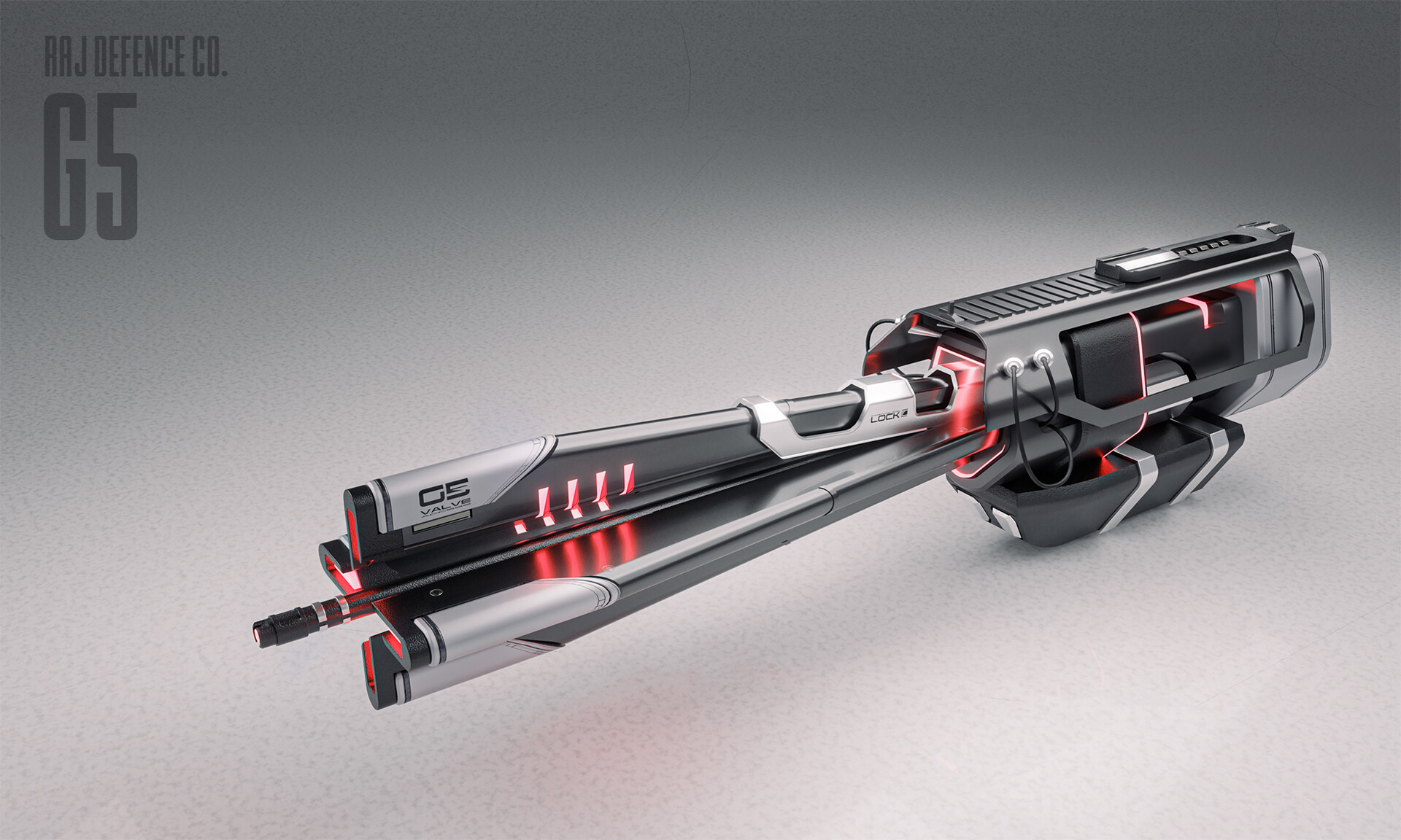 ArtStation - G5 Space Gun - Star Wars Style