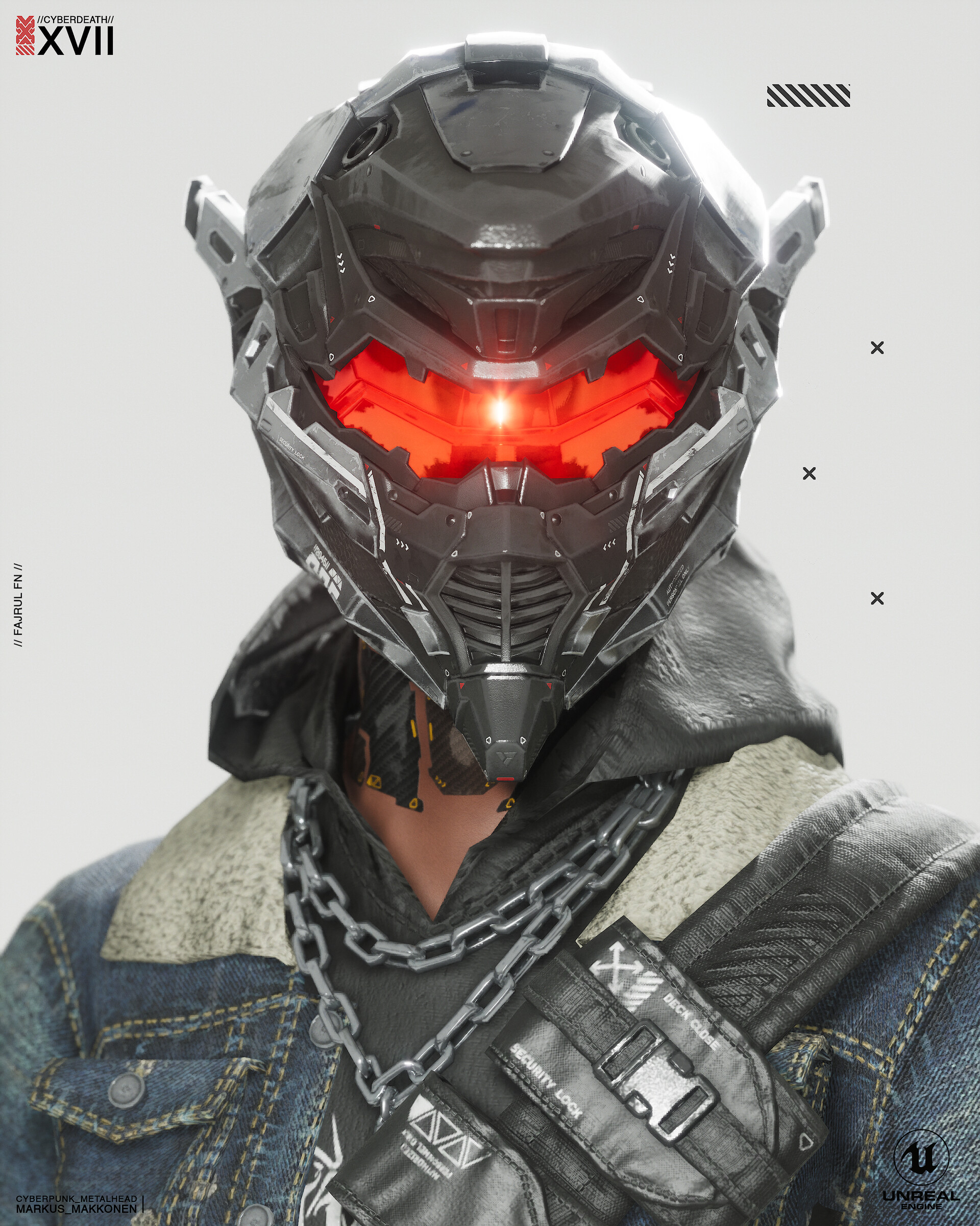 Fajrul FN - Cyberpunk Metalhead - Markus Makkonen