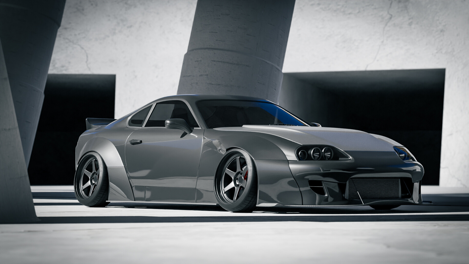 Toyota Supra MK4 Rocket Bunny - Buy Royalty Free 3D model by Naudaff3D ...