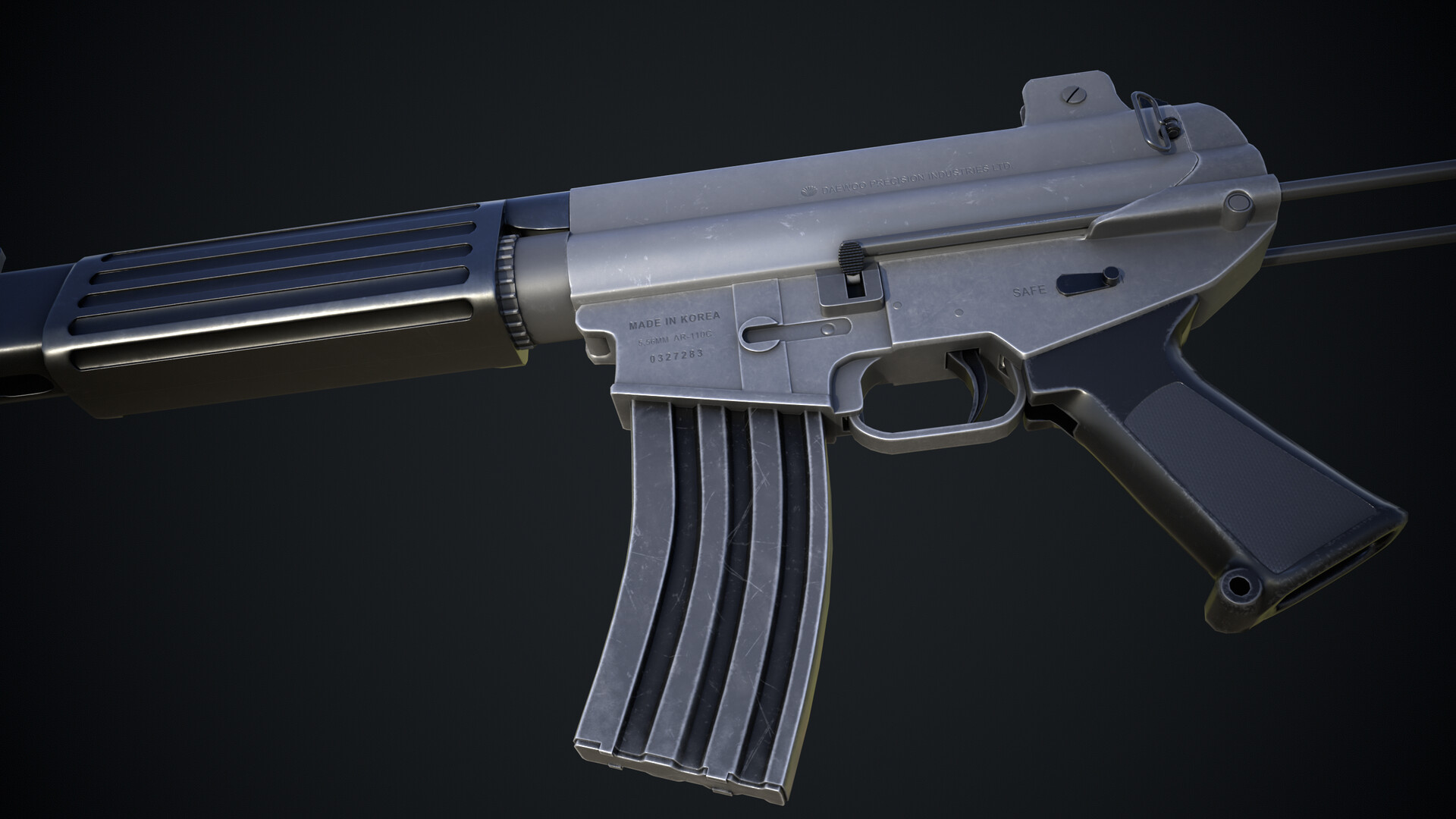 ArtStation - K1A1 Daewoo