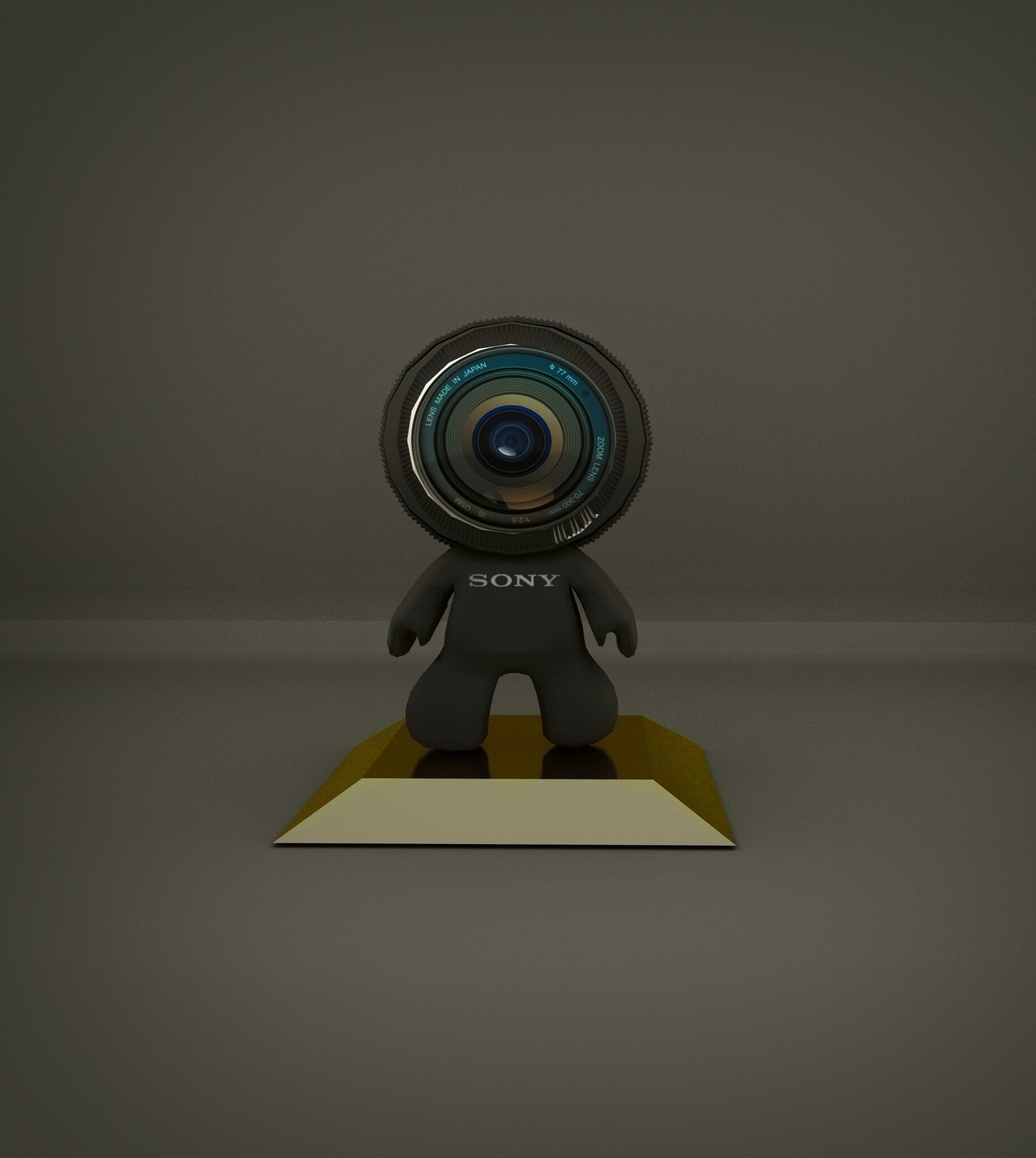 ArtStation - ROBOT WITH A CAMERA FACE