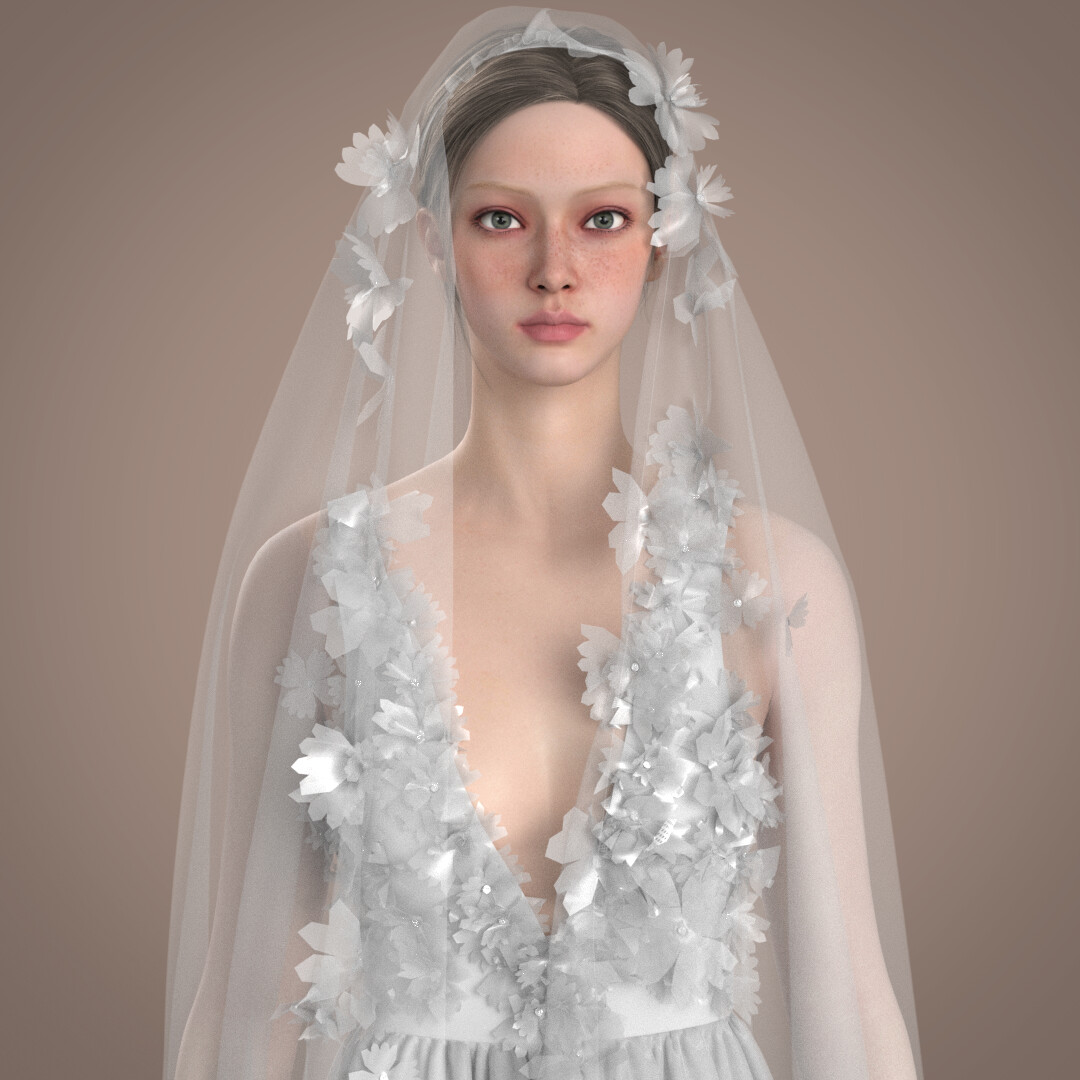 ArtStation - Wedding Dress