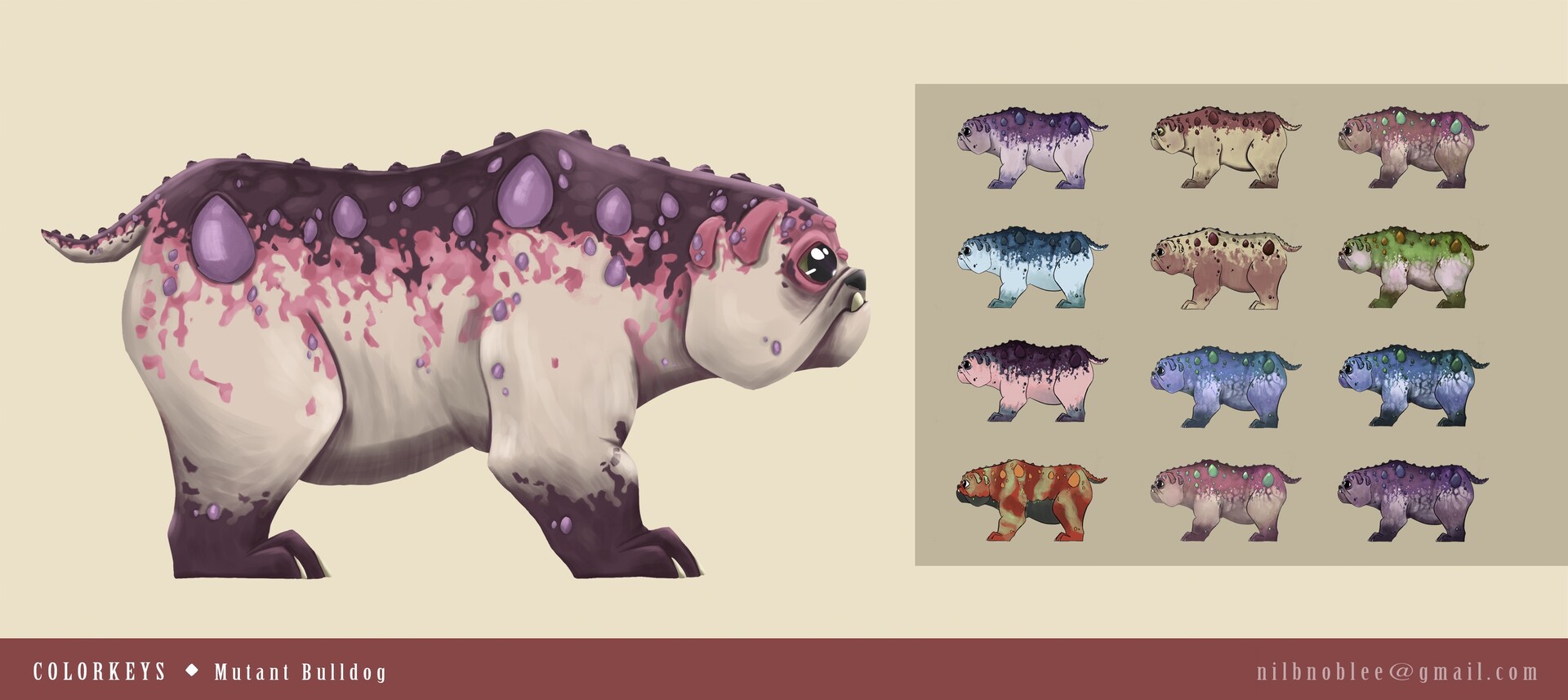 ArtStation - Mutant bulldog design