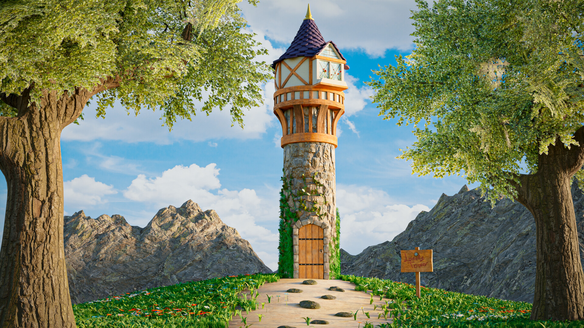 ArtStation - Lonely Tower