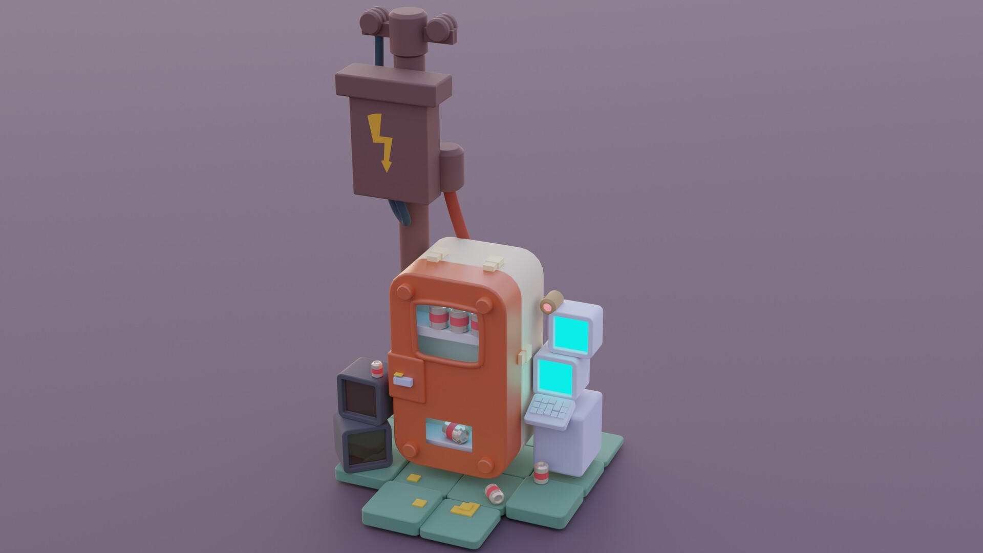 ArtStation - VENDING MACHINE