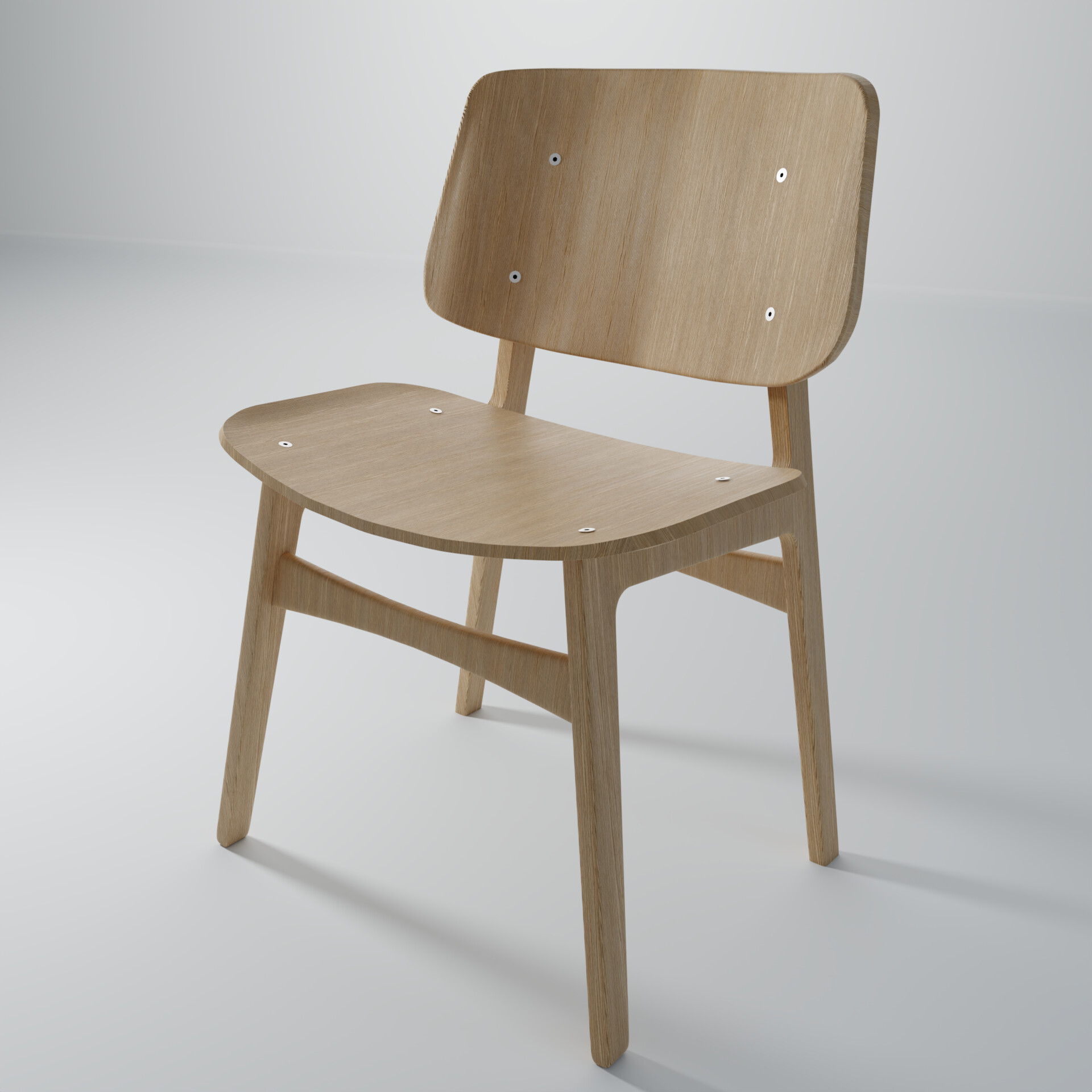 ArtStation - 3D Chair - Blender (Soborg Model)