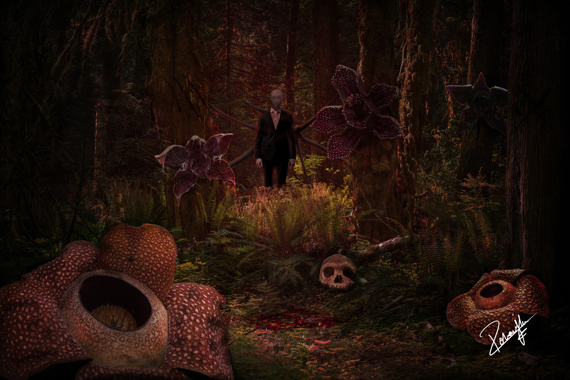 ArtStation - Spooky Forest