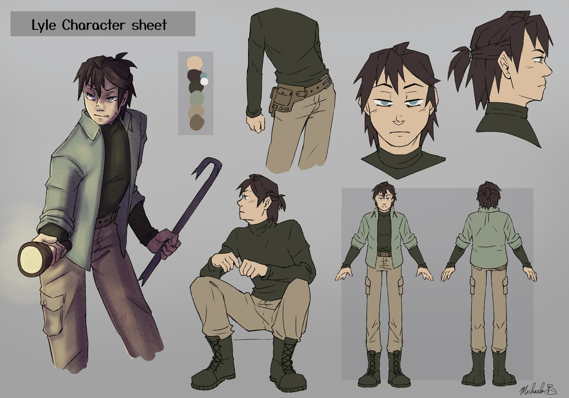 ArtStation - Lyle character design