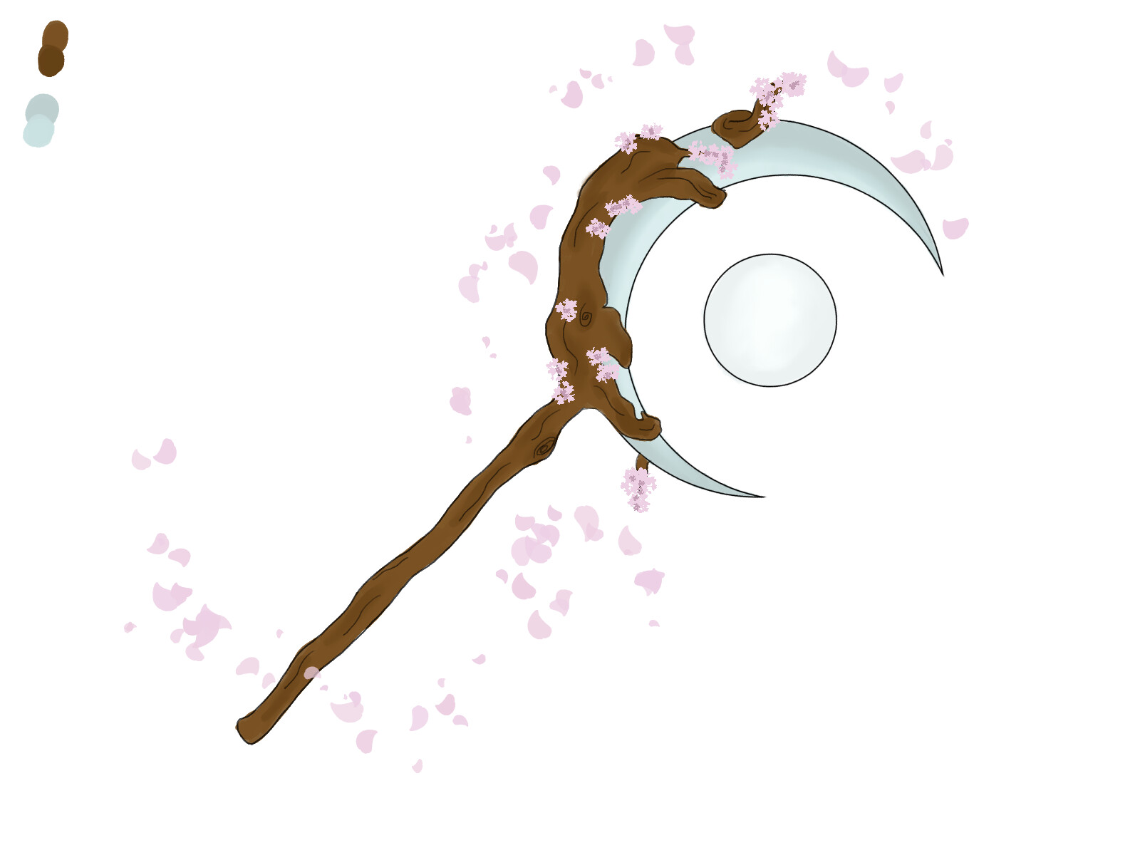 ArtStation - Moon Staff Concept Art