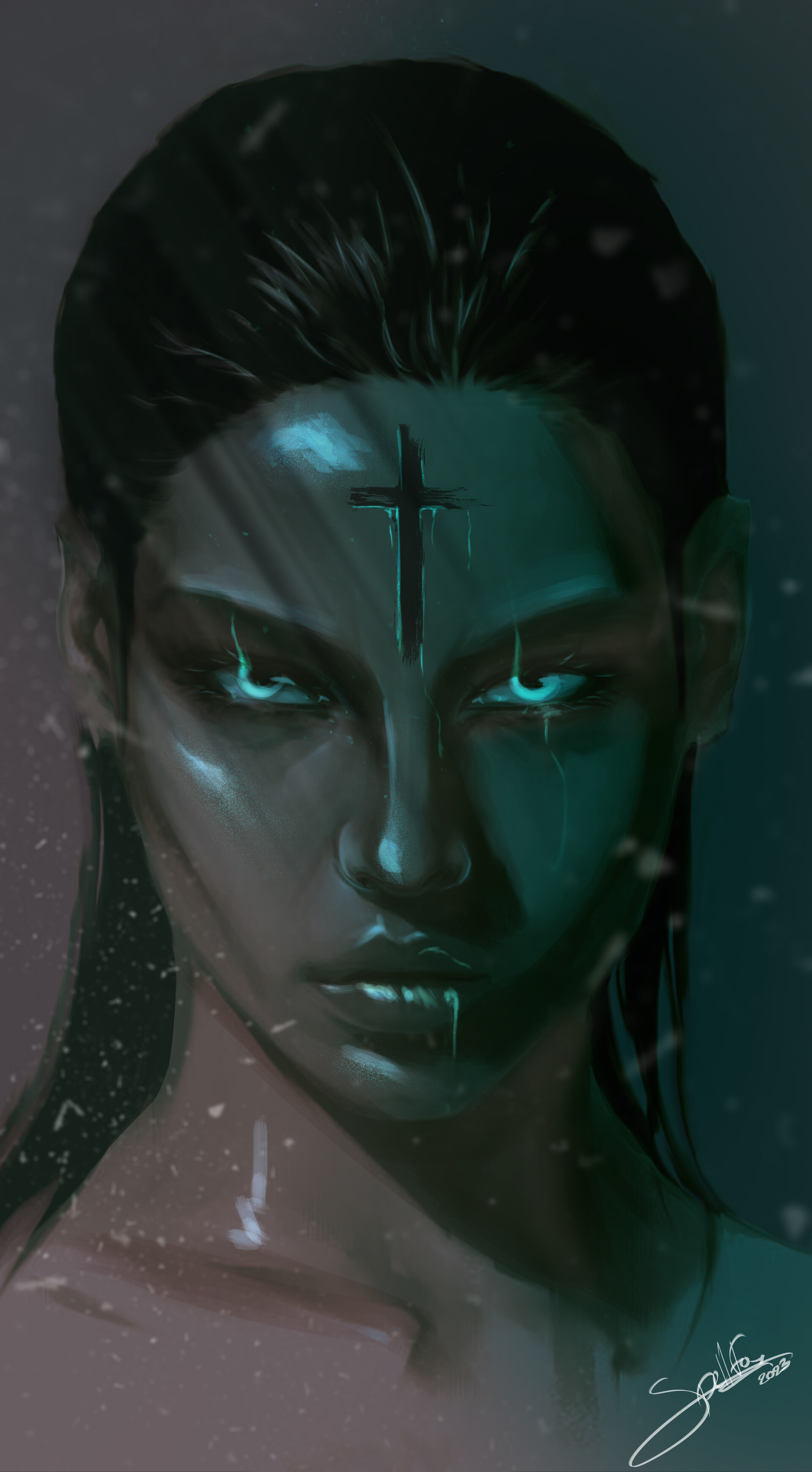 Spell Fox - Fantasy Portrait