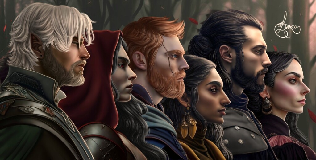 ArtStation - The Six Ghosts