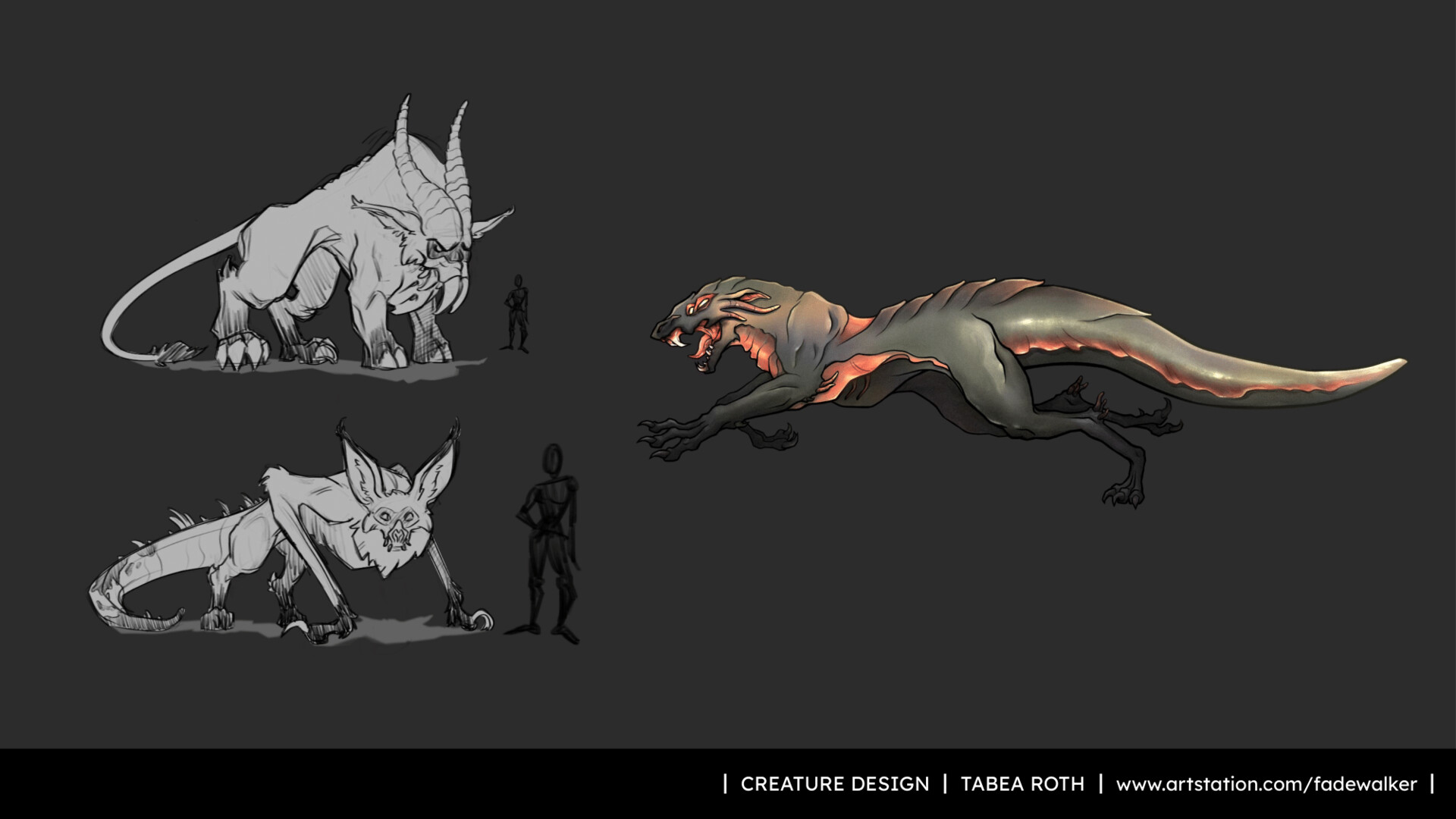 ArtStation - Creature Sketches