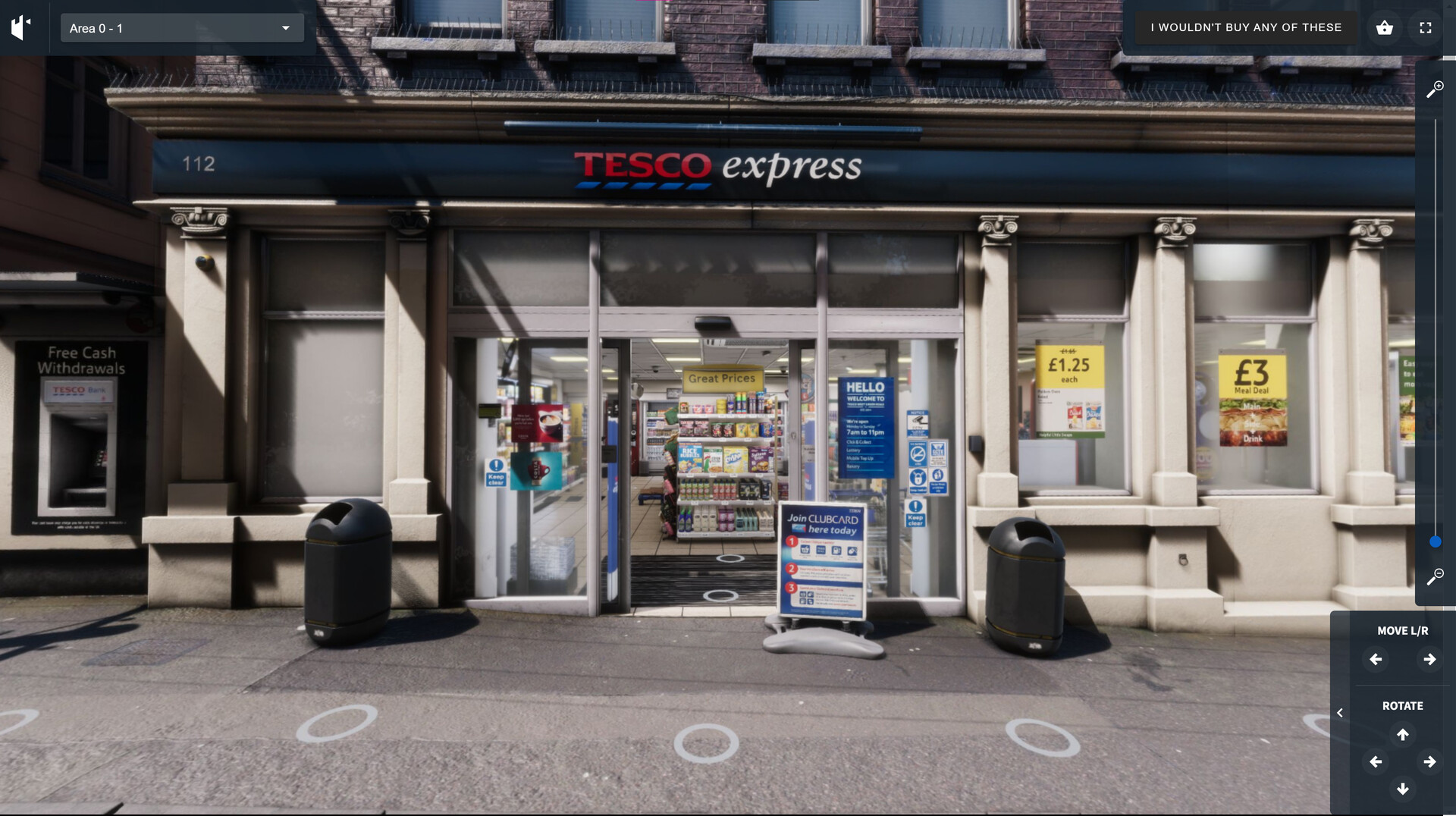 ArtStation - Fully shoppable Tesco's Convenience store