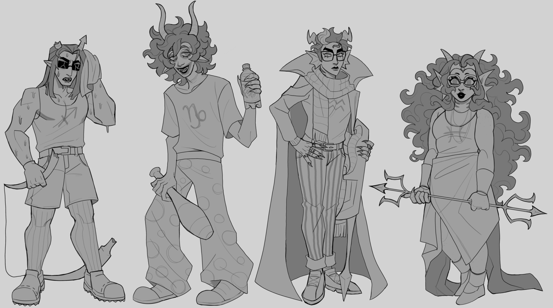 homestuck trolls coloring pages