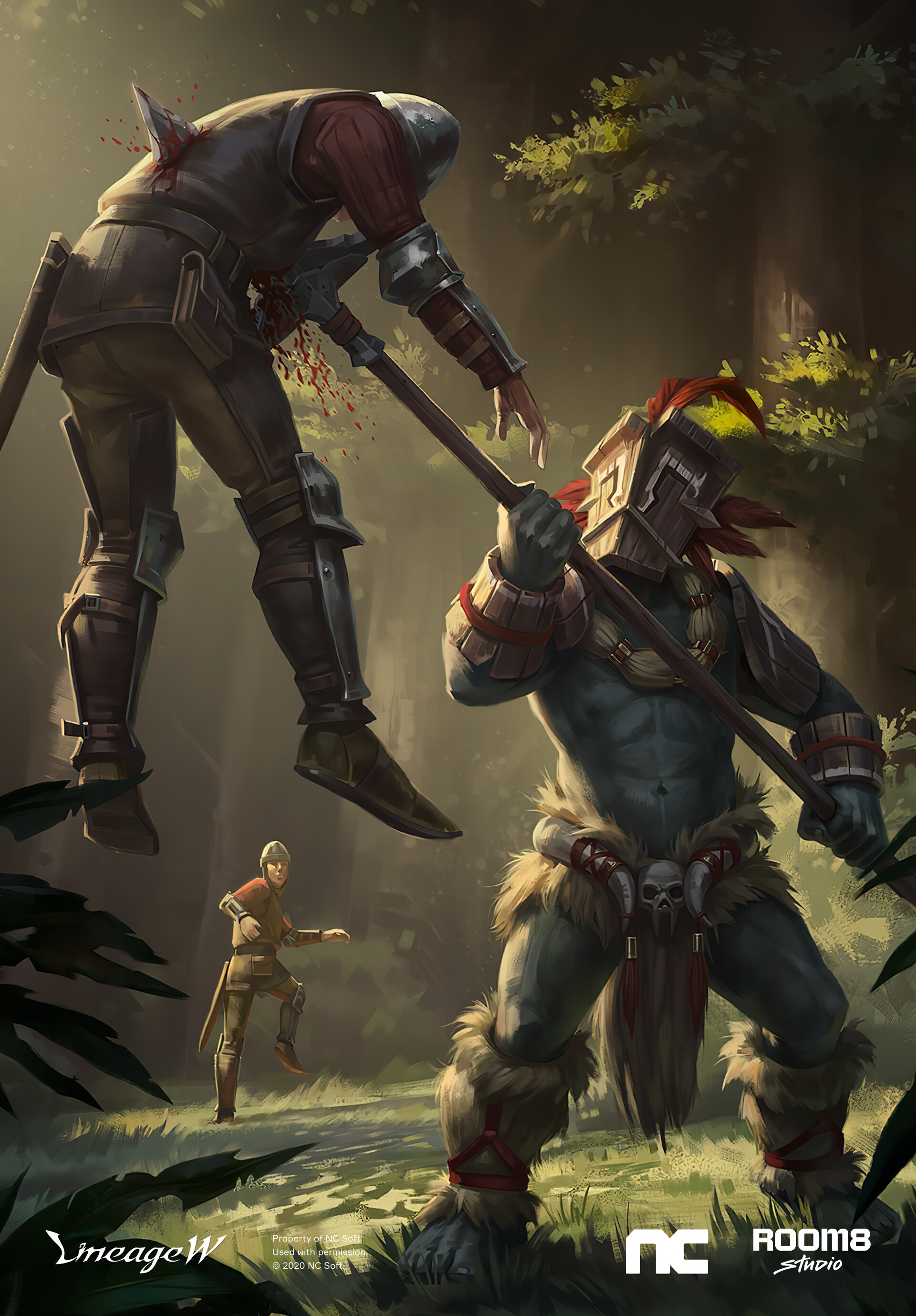 Room 8 Studio - Portfolio - Illustrations (Lineage W)