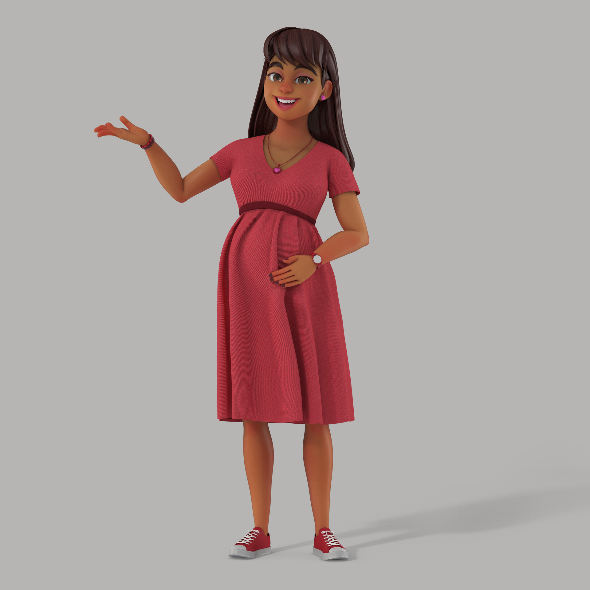 ArtStation - Character 3D Amora - Amor & Mãe