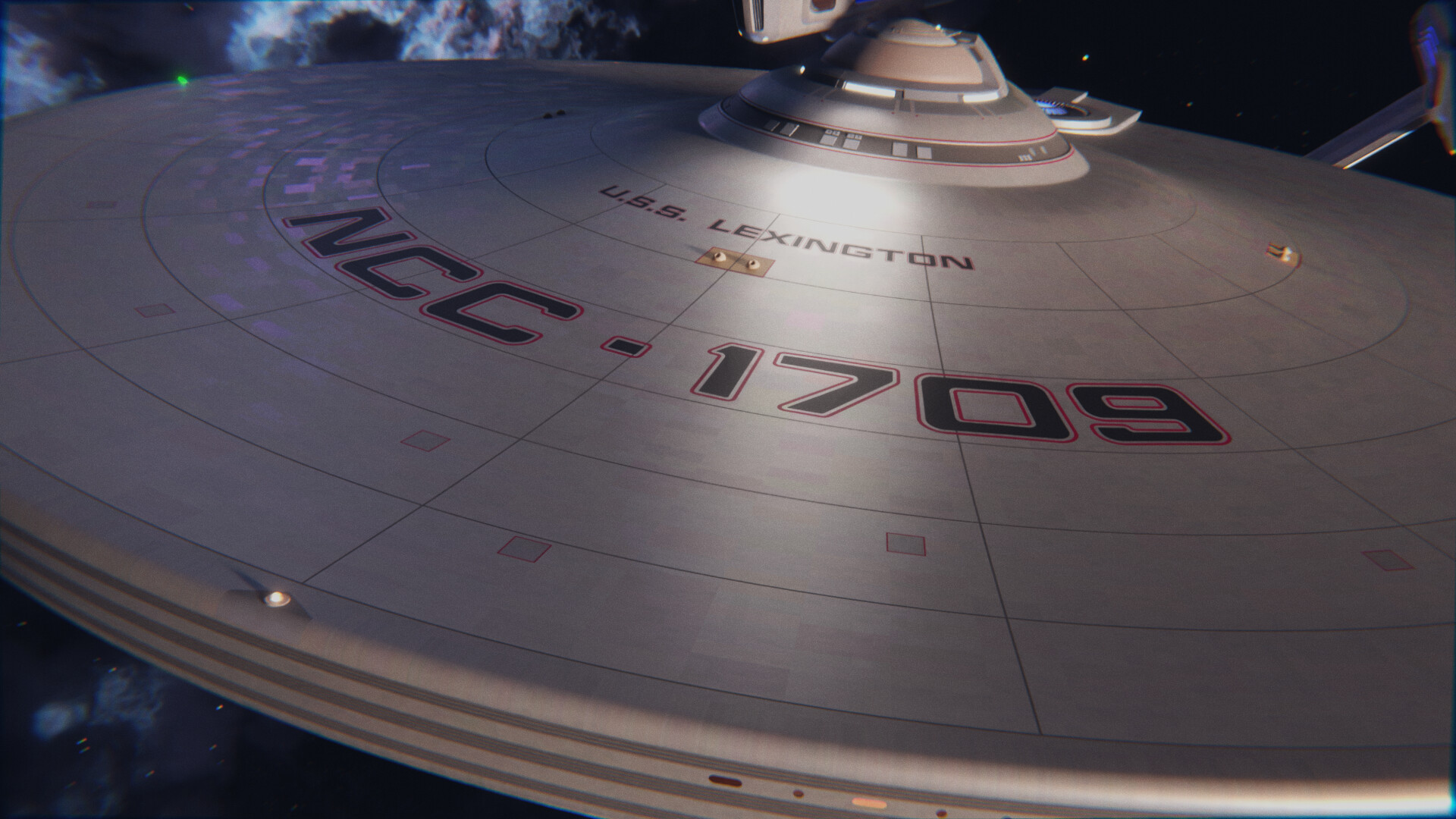 ArtStation - USS Lexington NCC-1709