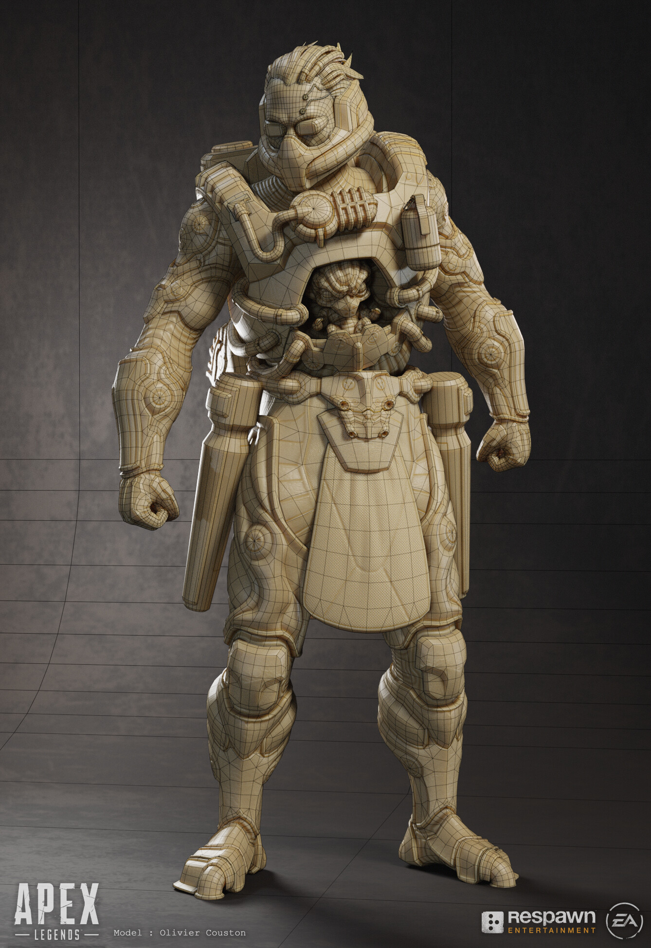 Olivier Couston - Apex Legends - Synthesis Chamber Caustic