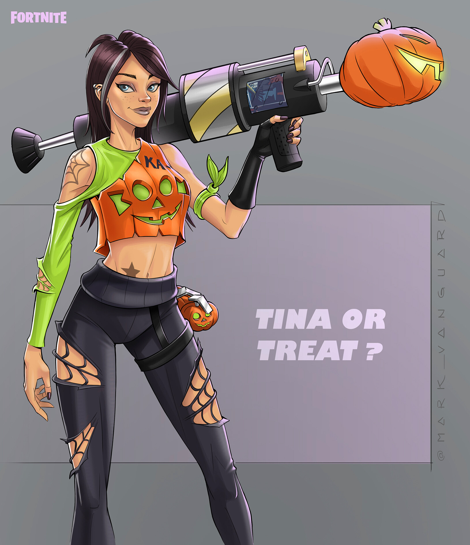 Artstation Tntina Fortnite Fan Art