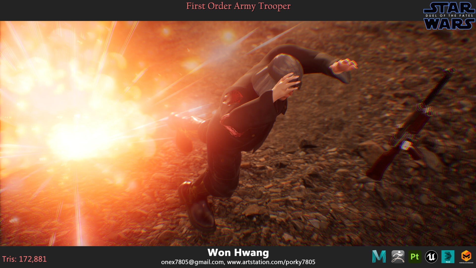 Won Hwang - FAN DESIGN: Star Wars First Order Army Trooper