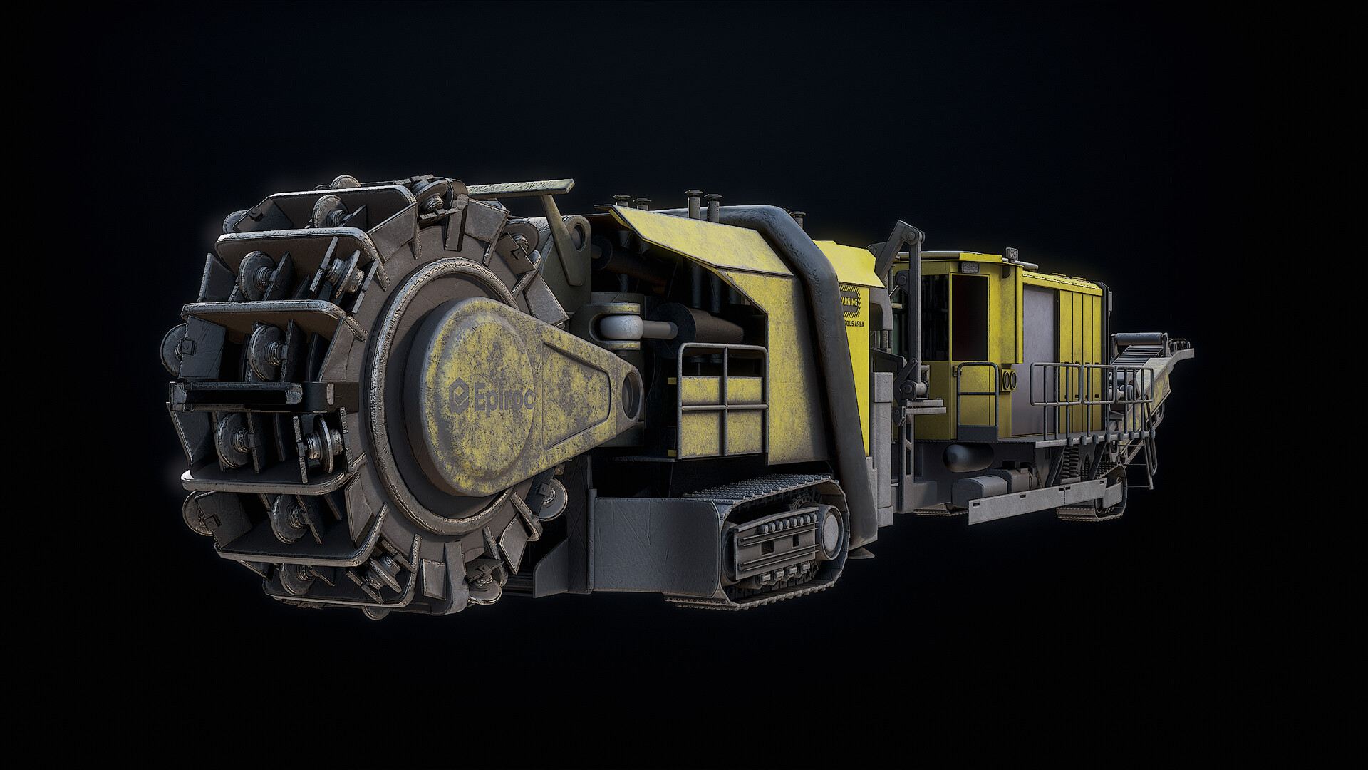 Cordy Daler - Mobile Miner Epiroc 40V Heavy Underground Vehicle