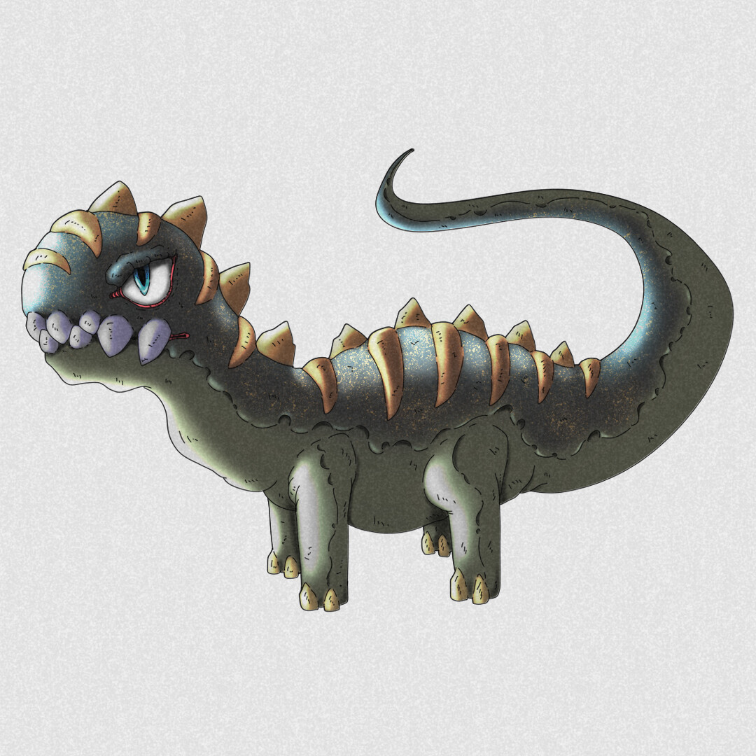 ArtStation - Lasher Dino Lizard