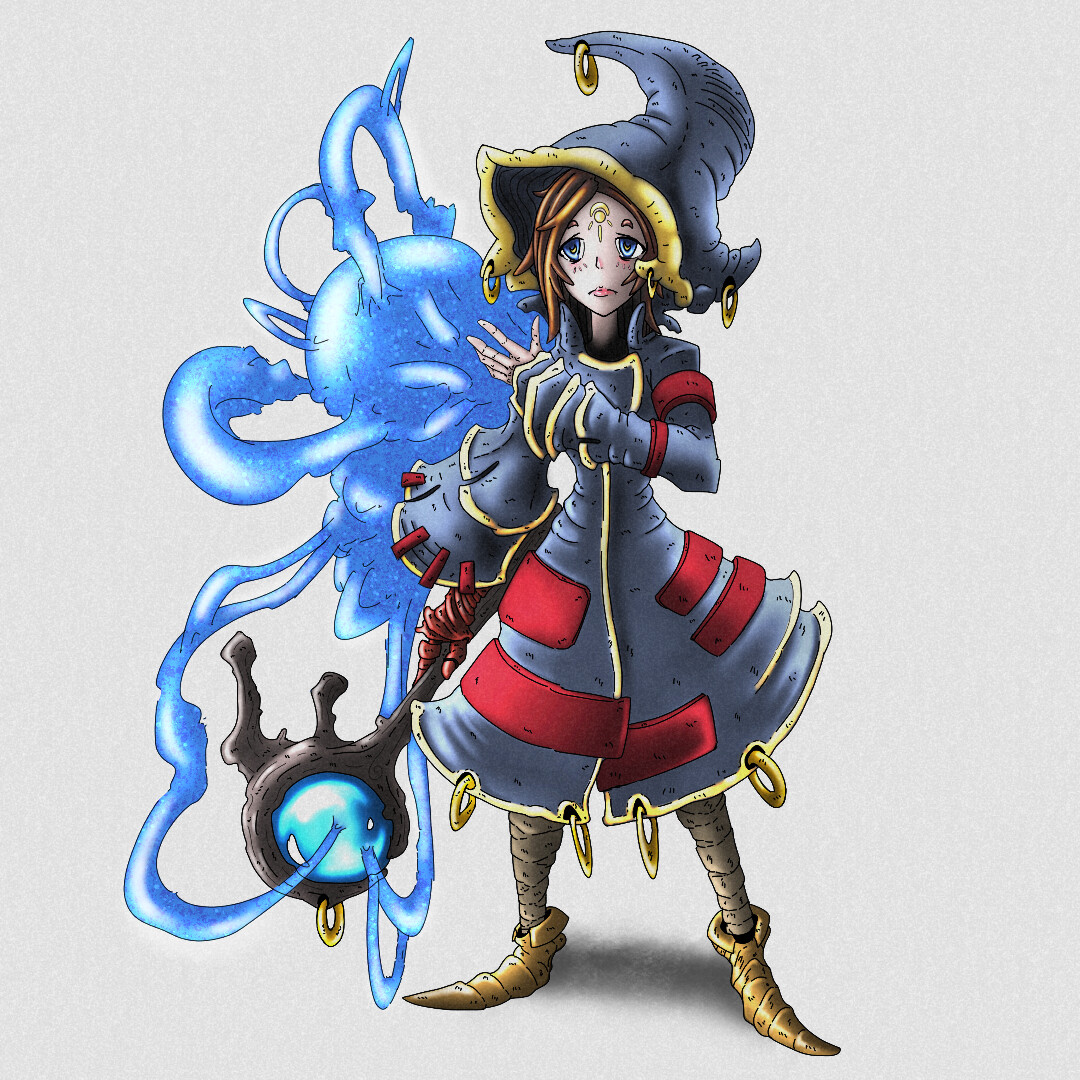 ArtStation - Magus Battle Caster Rena