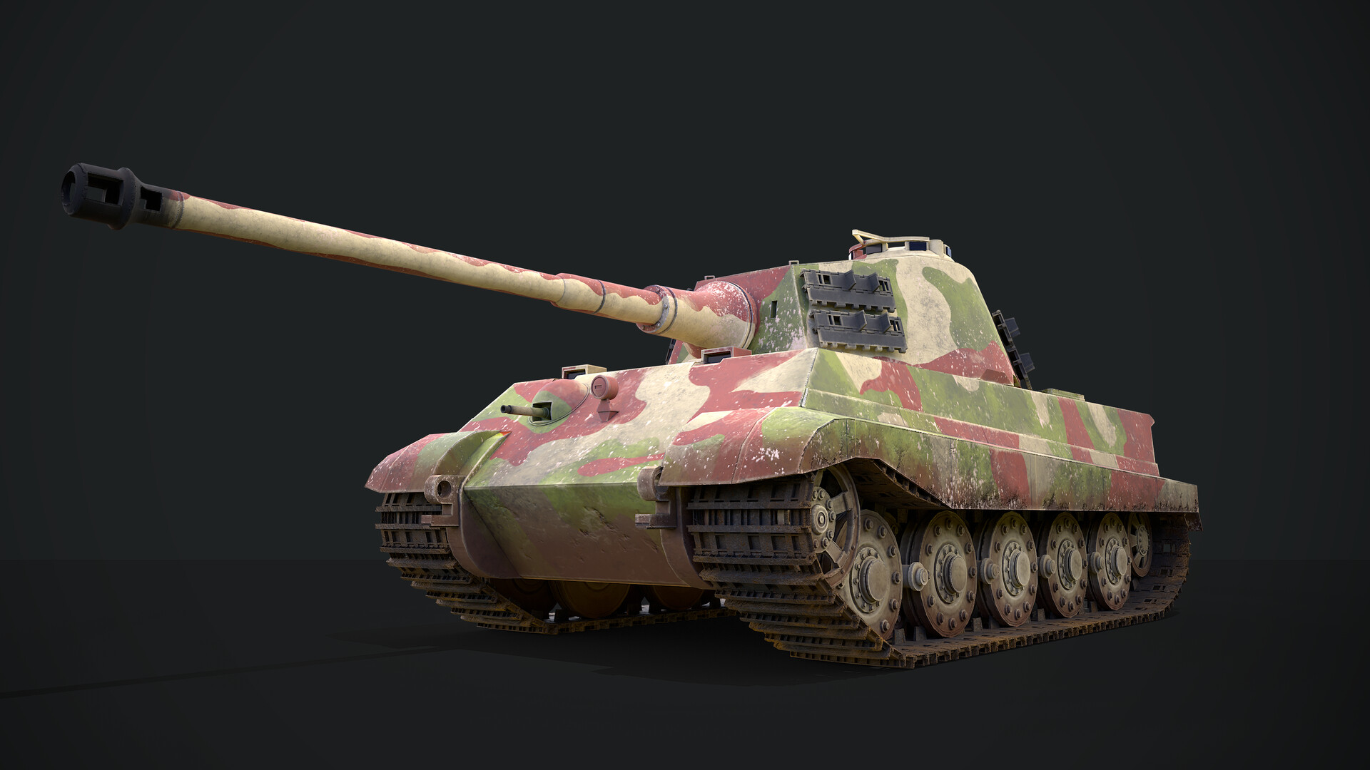 ArtStation - Tiger II german tank