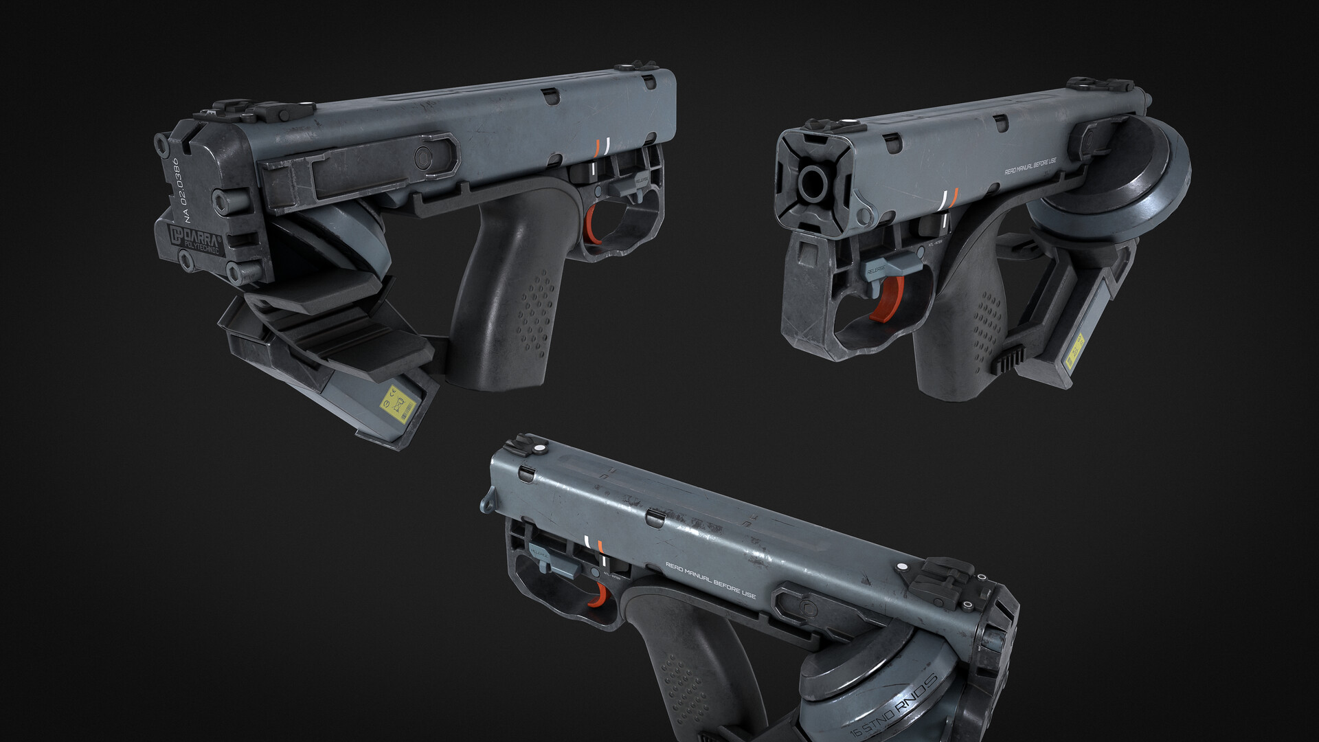 mrSecondSon - Darra Revolver (Cyberpunk 2077)