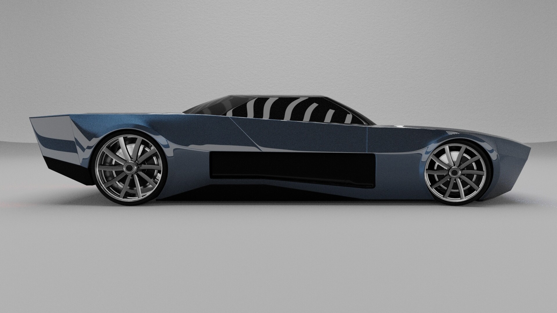 ArtStation - MidEngine Muscle car