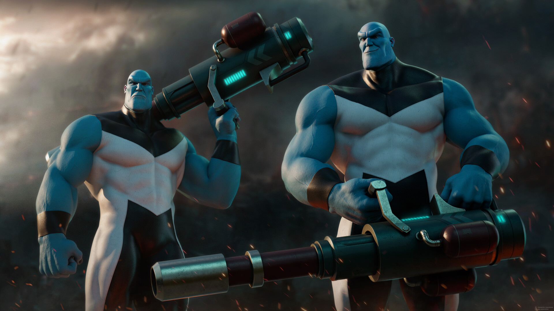 Thanos (MCU) vs The Mauler Twins (Amazon's Invincible) | SpaceBattles