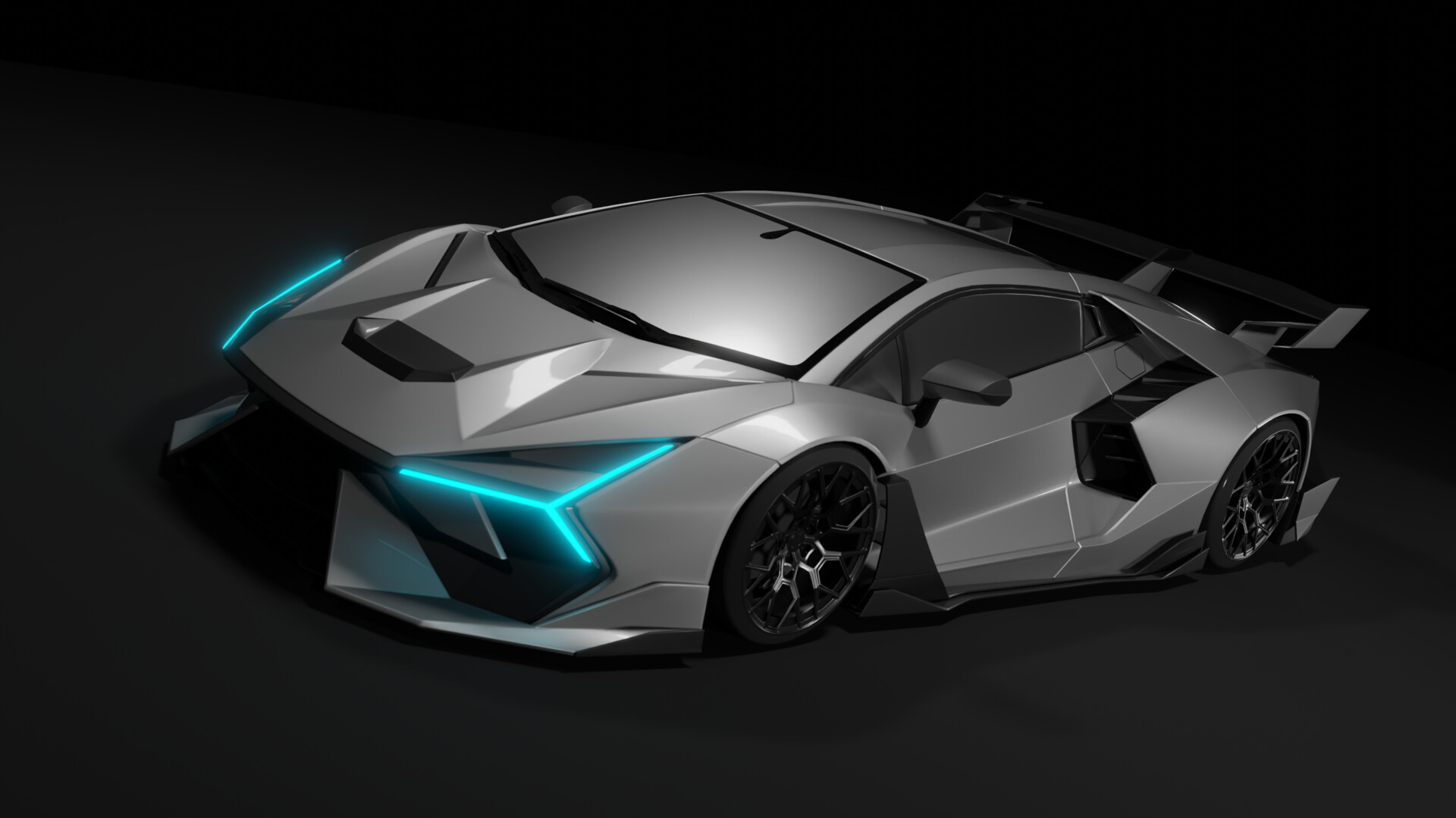 ArtStation - Lamborghini SVJ Succesor Hycade