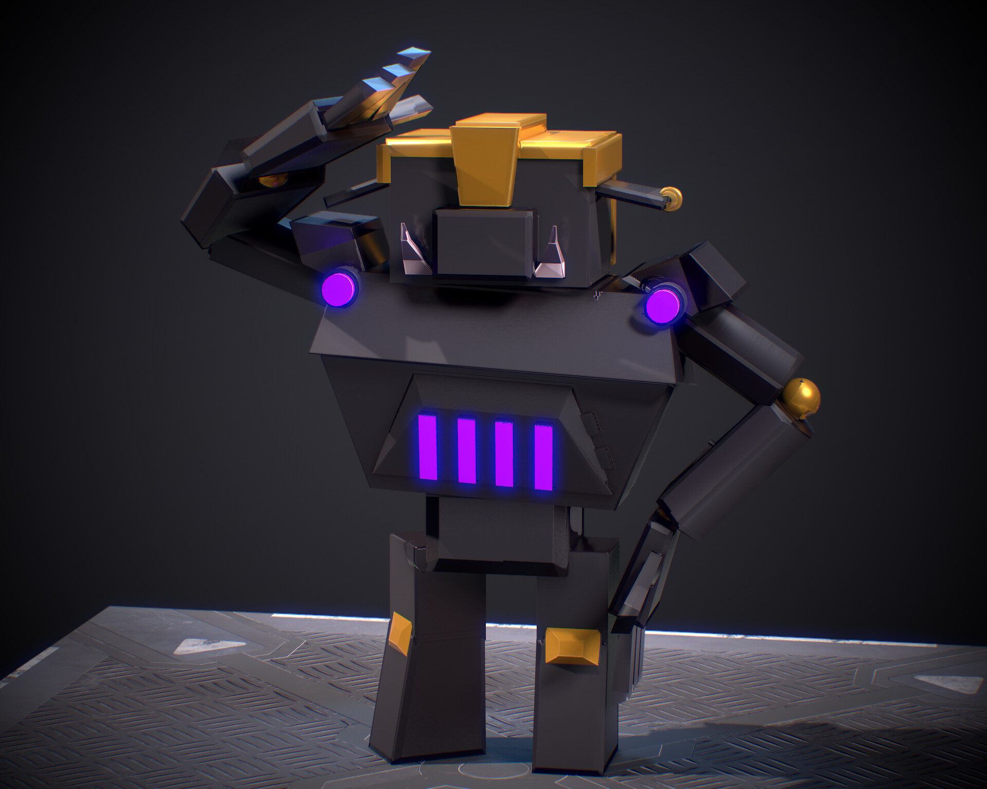 Daniel Peterson - Student Work 3D Entertainment Art Foundations