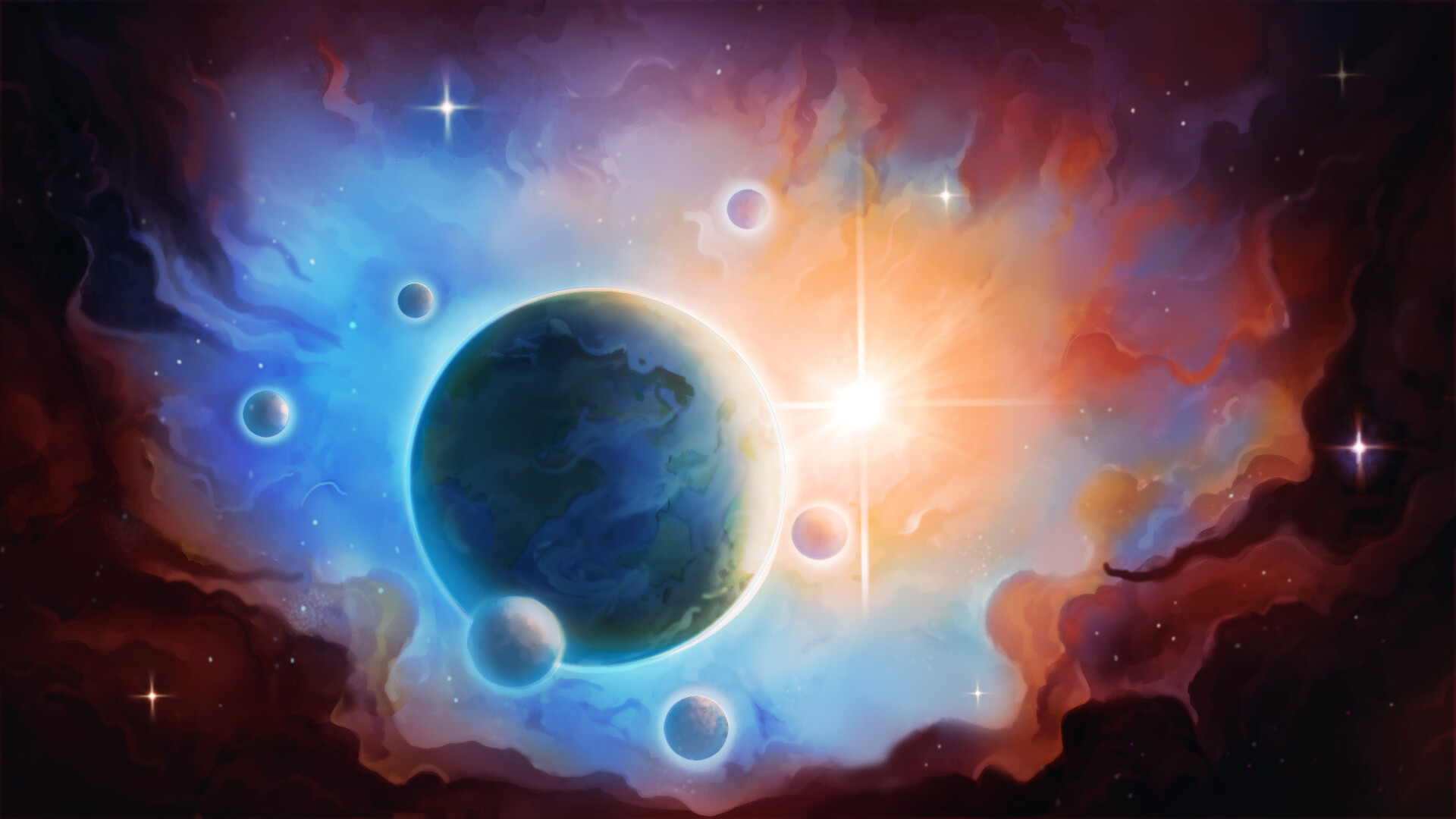 ArtStation - THREE SKIES Calamity environment