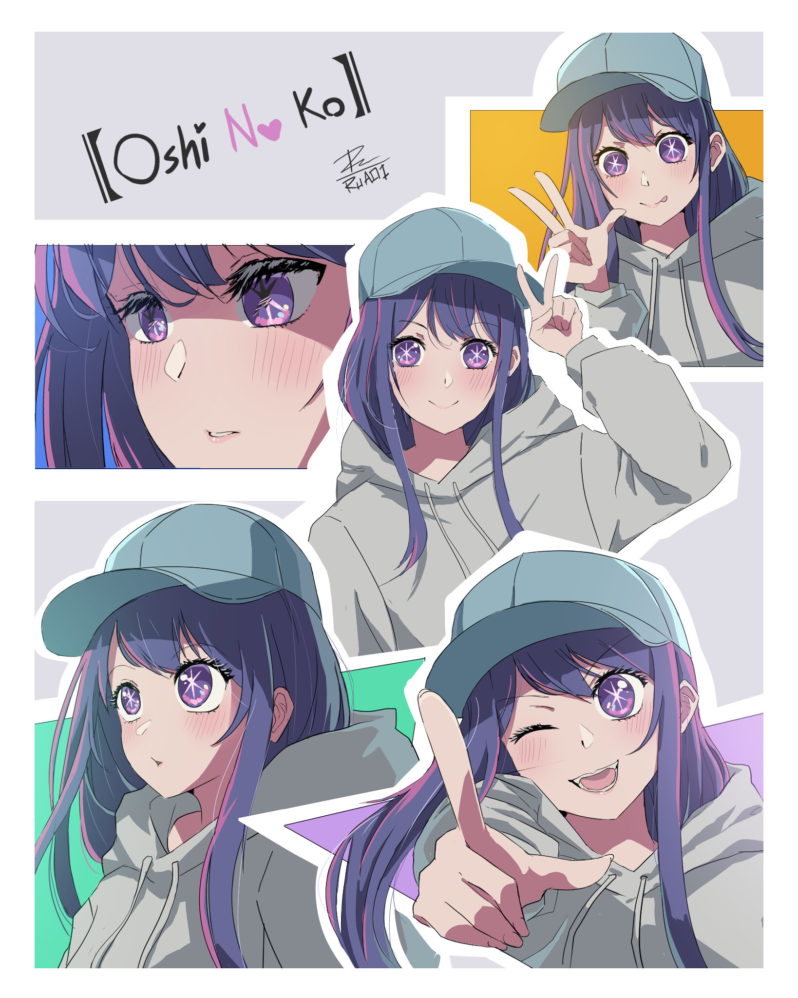 ArtStation - Oshi_No_Ko_Fanart