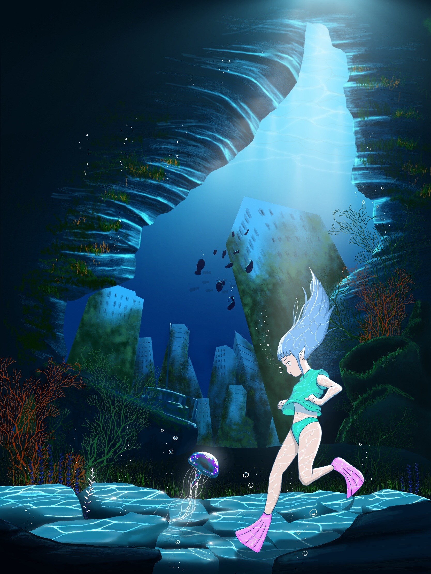ArtStation - Under the sea