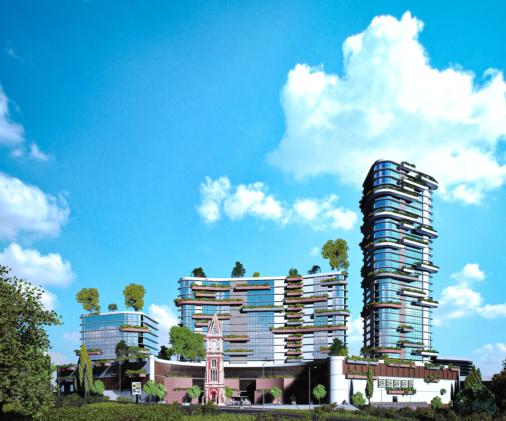 ArtStation - Clock Tower project