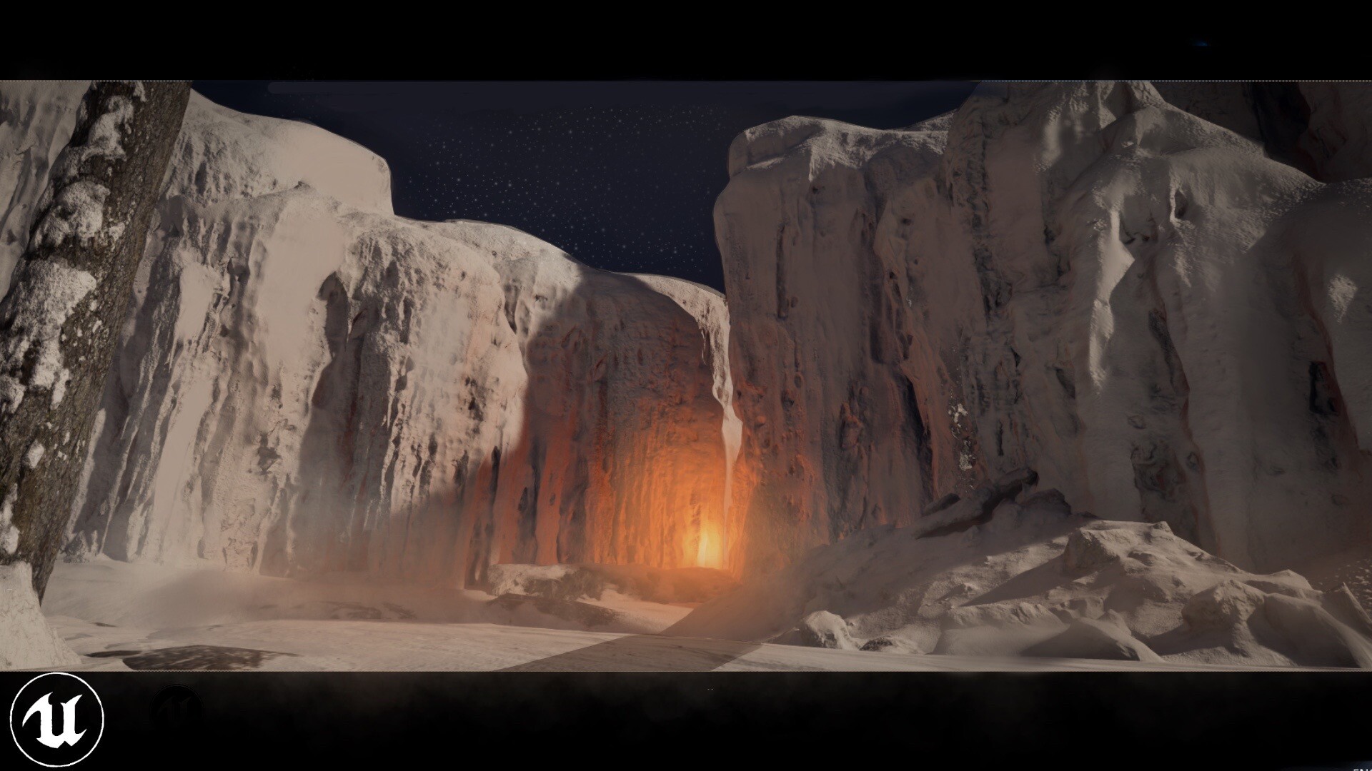 ArtStation - Snowy scene