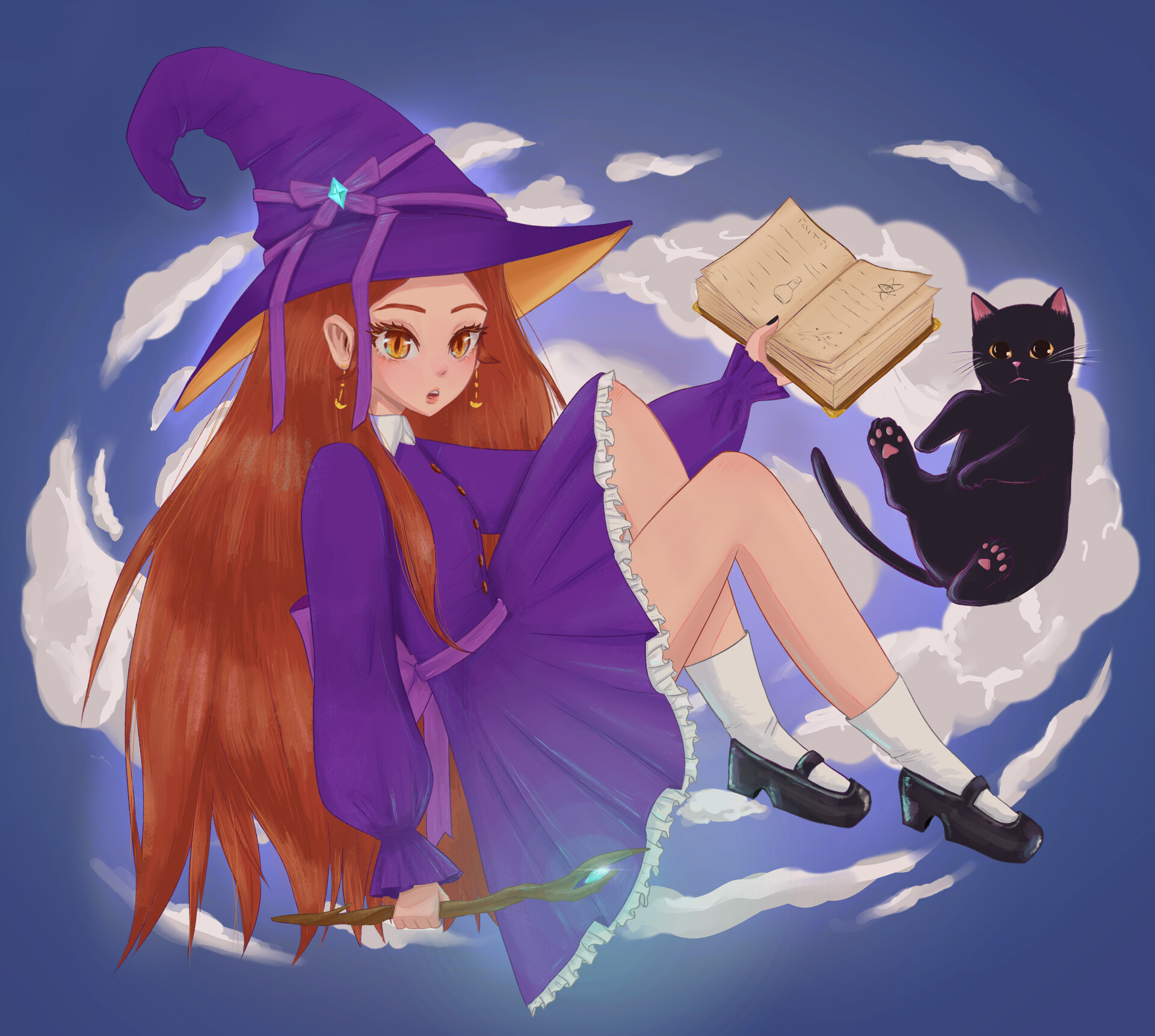 ArtStation - Apprentice witch